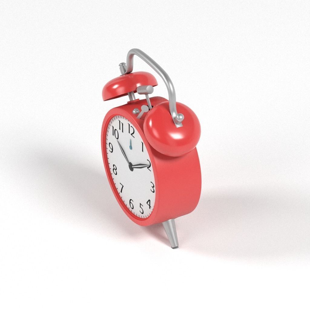 Alarm Clock 3D model | CGTrader
