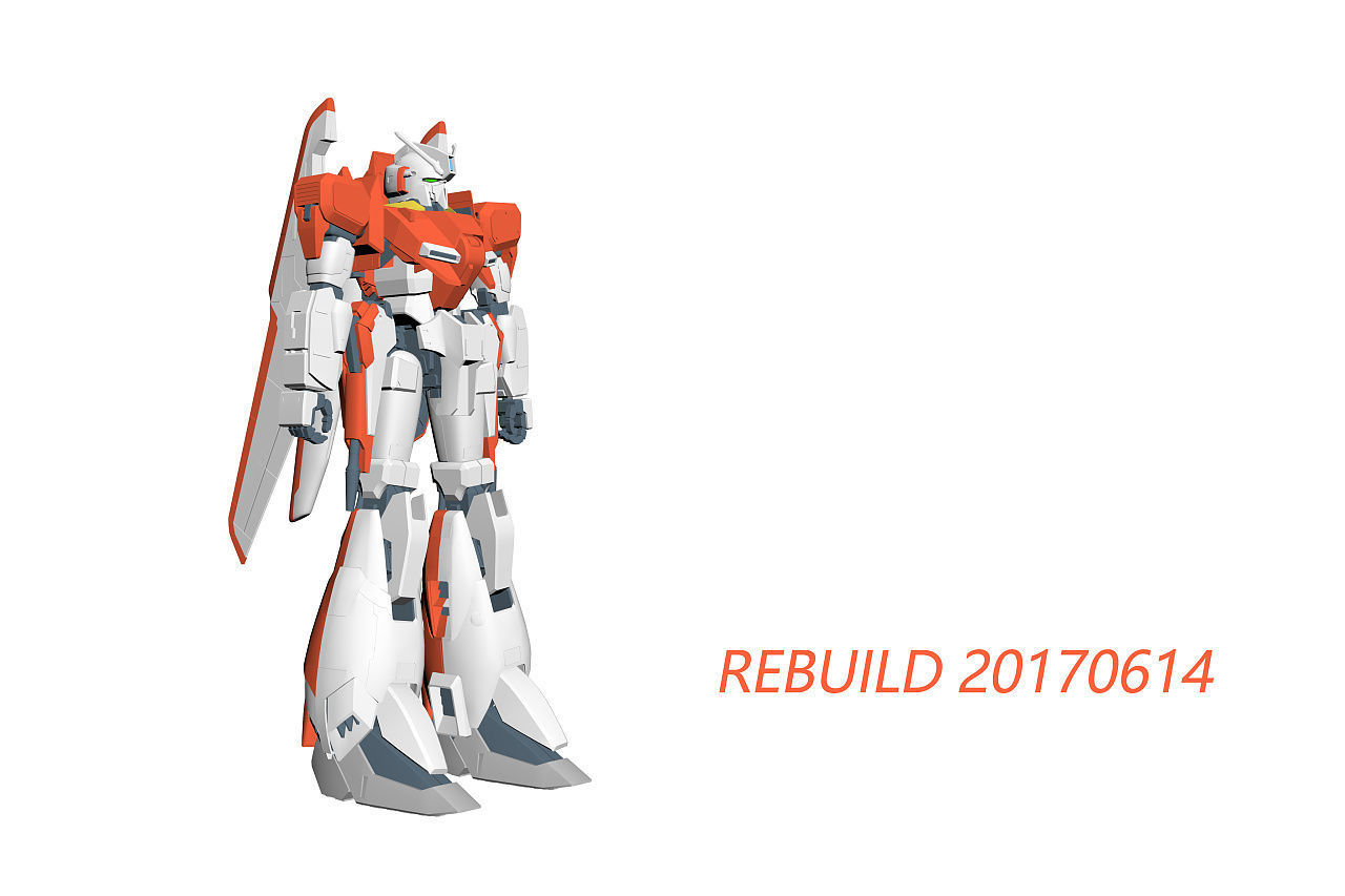 z plus A1 zeta gundam 3D model | CGTrader