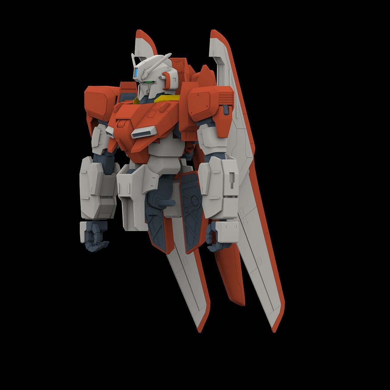 z plus A1 zeta gundam 3D model | CGTrader