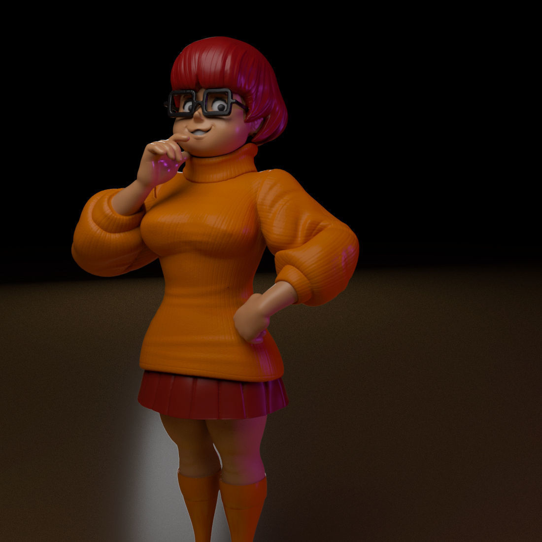 Velma - Scooby Doo 3D model 3D printable | CGTrader