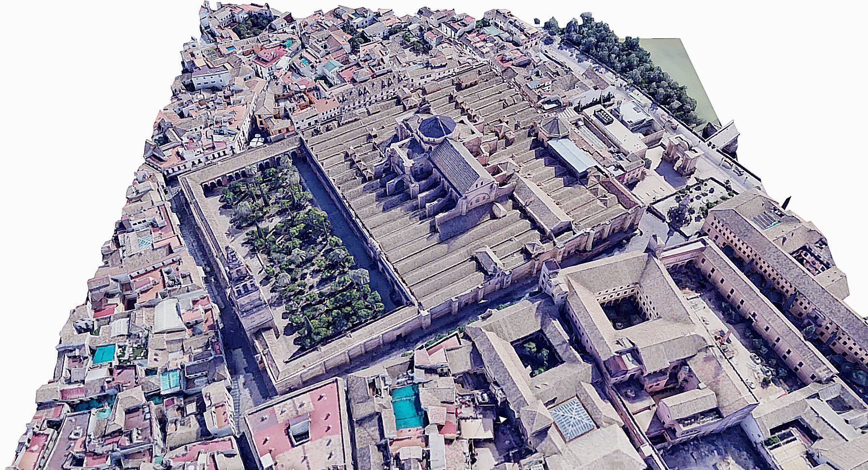 3D model Mosque-Cathedral of Cordoba VR / AR / low-poly | CGTrader