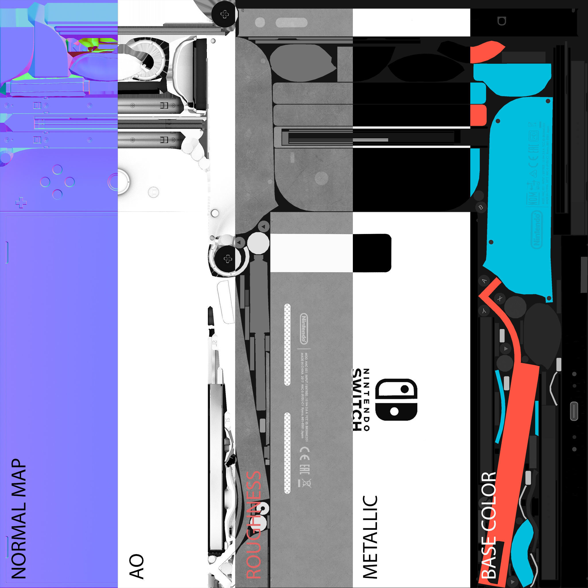 3D model Nintendo Switch - Lowpoly VR / AR / low-poly | CGTrader