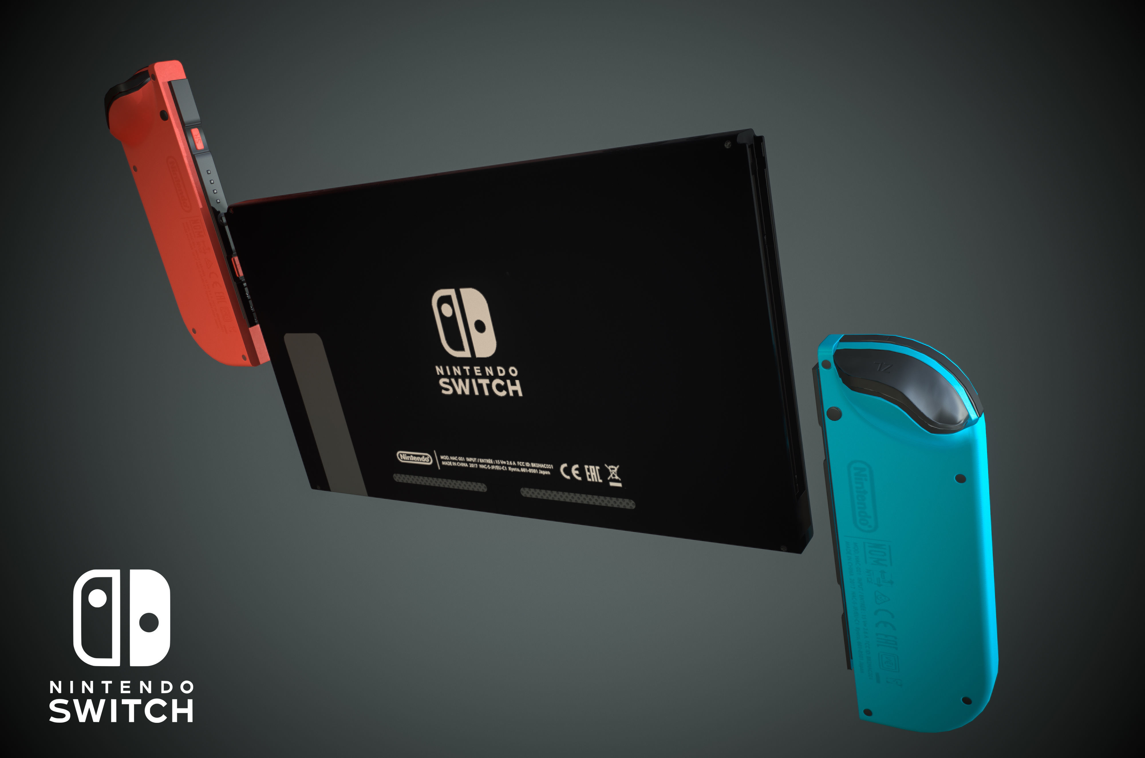 3D model Nintendo Switch - Lowpoly VR / AR / low-poly | CGTrader