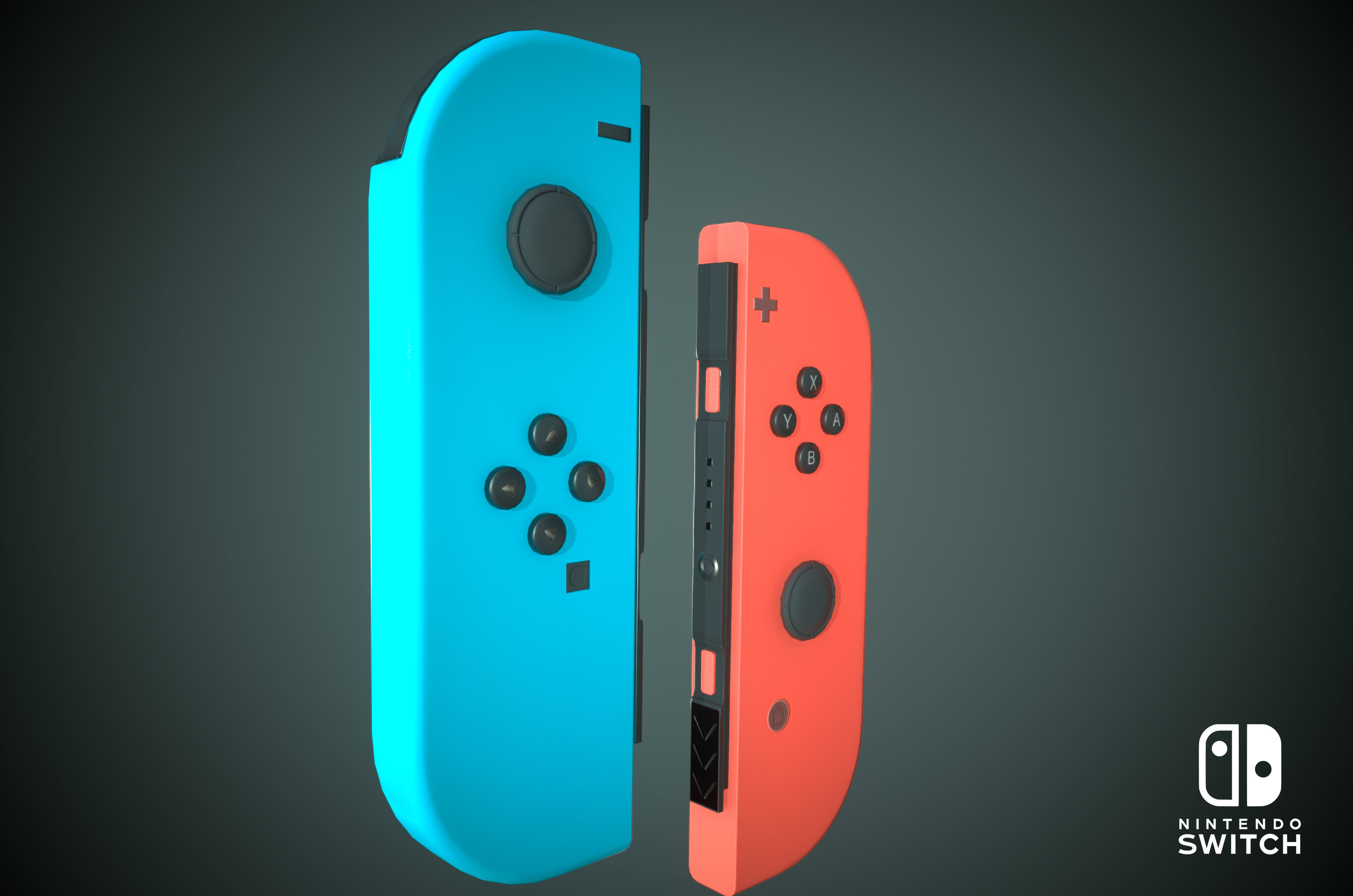 3D model Nintendo Switch - Lowpoly VR / AR / low-poly | CGTrader