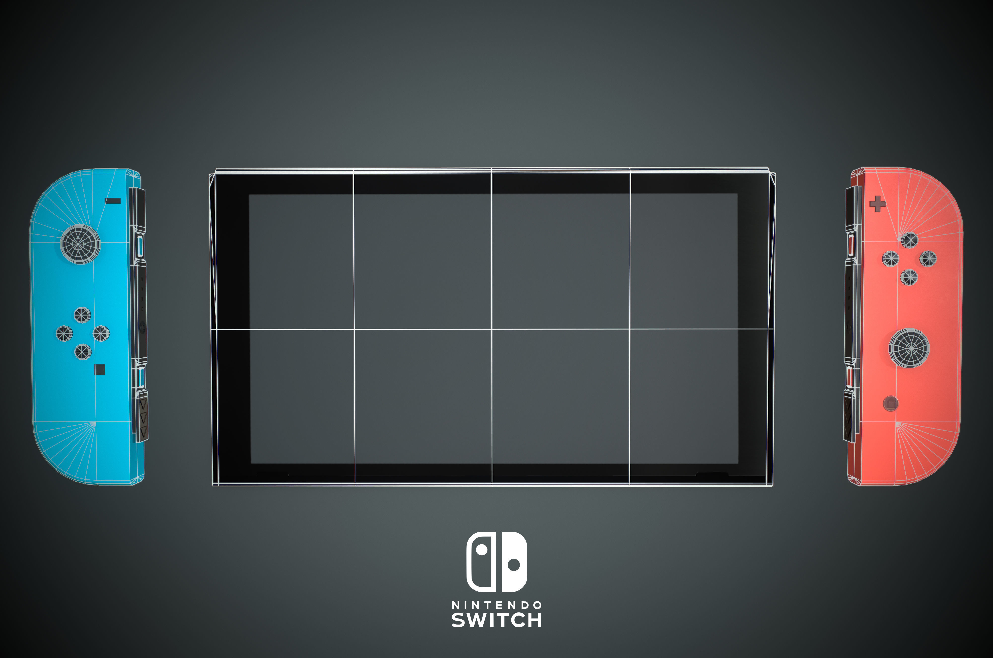 3D model Nintendo Switch - Lowpoly VR / AR / low-poly | CGTrader