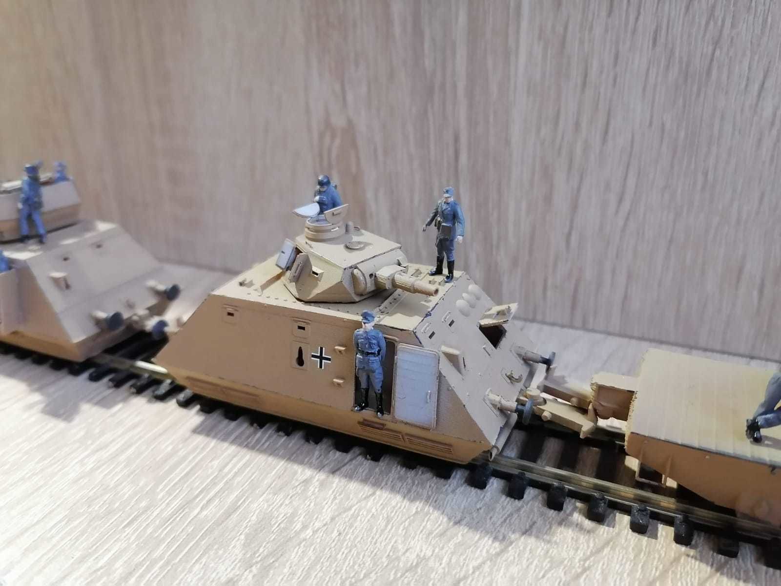 Armored train H0 scale 3D model 3D printable | CGTrader