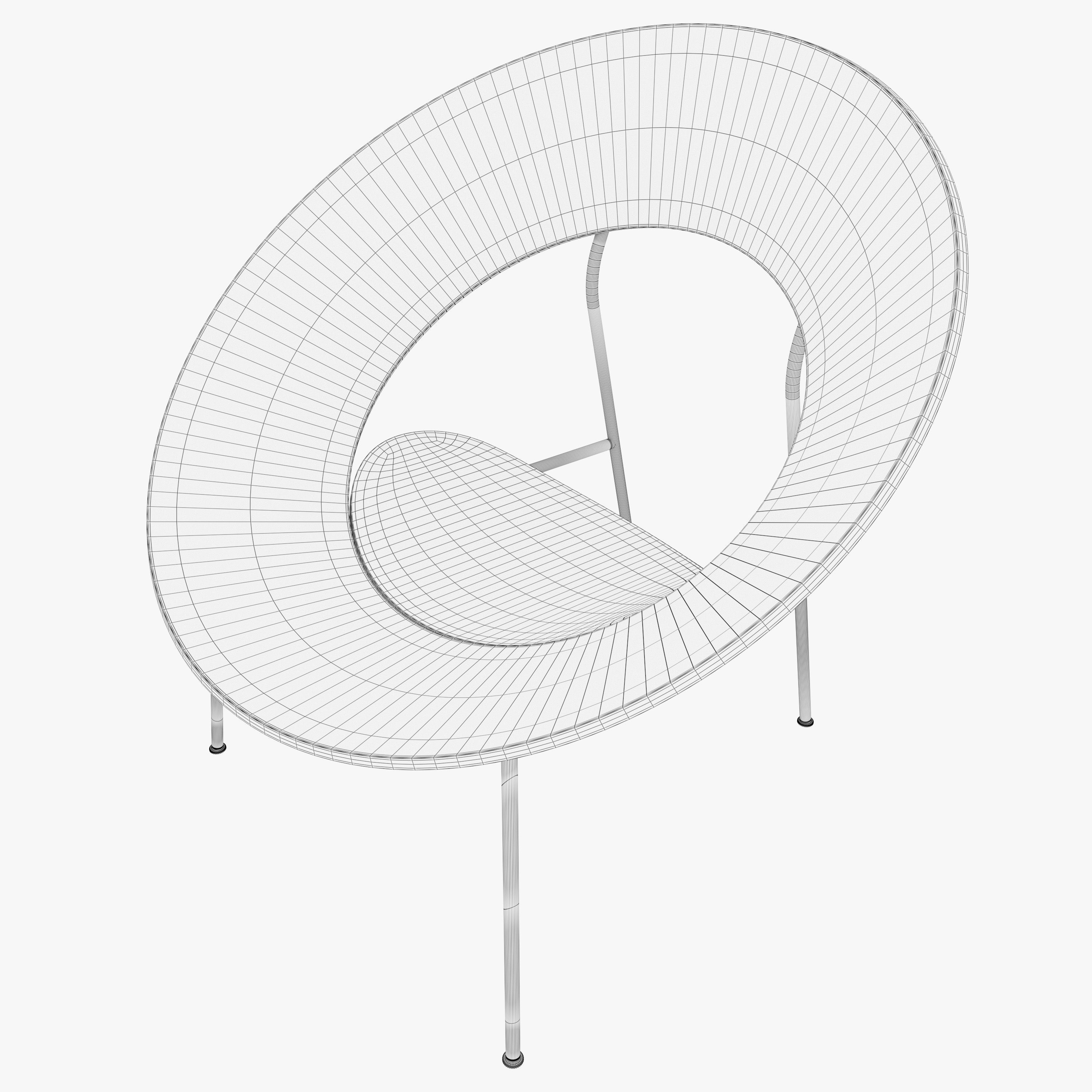 Cocon lounge 3D model | CGTrader