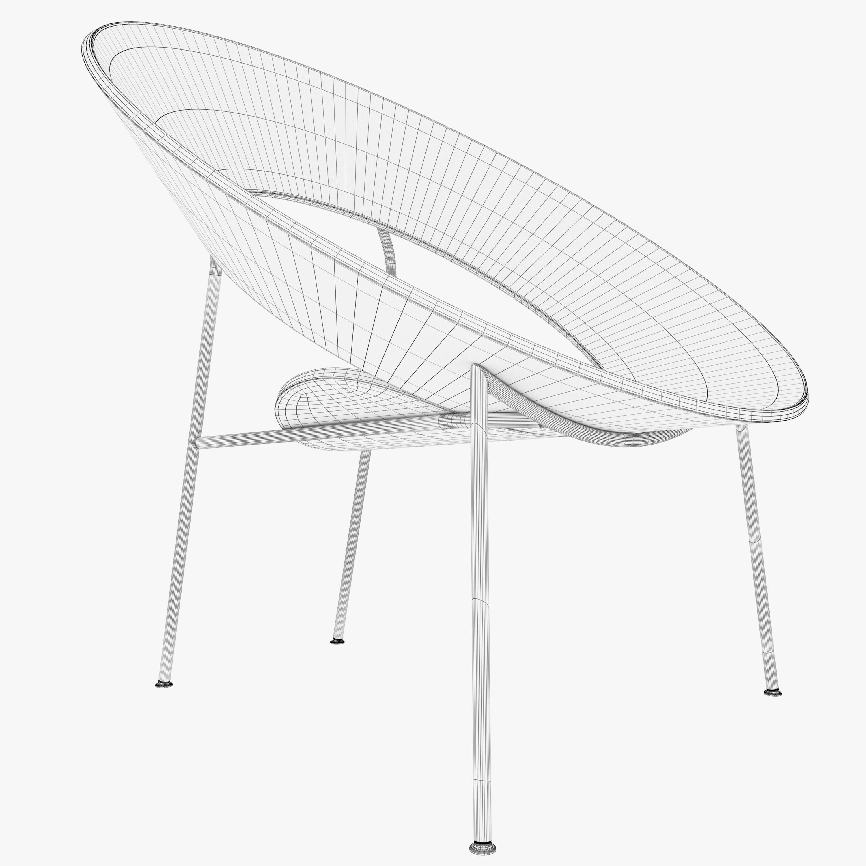 Cocon lounge 3D model | CGTrader