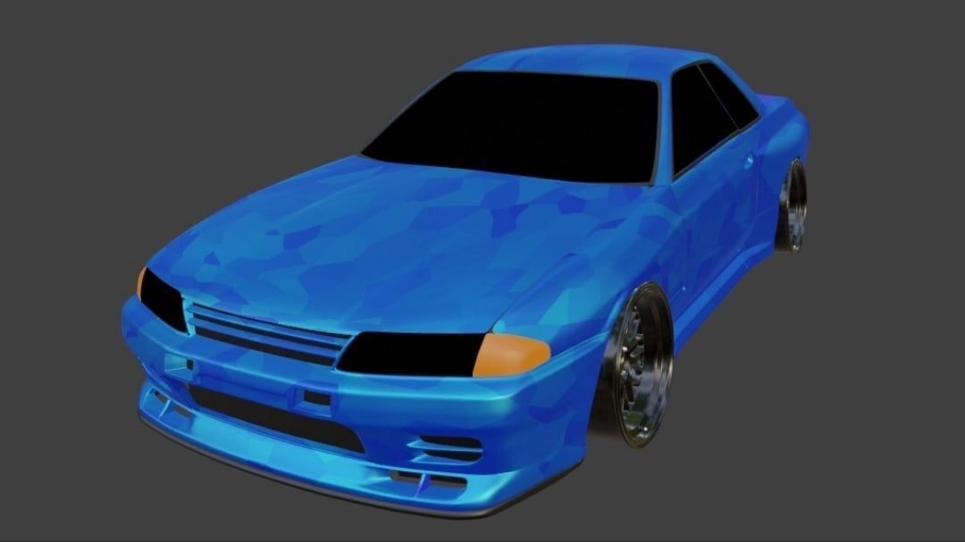 Nissan Skyline R32 GTR 3D model | CGTrader