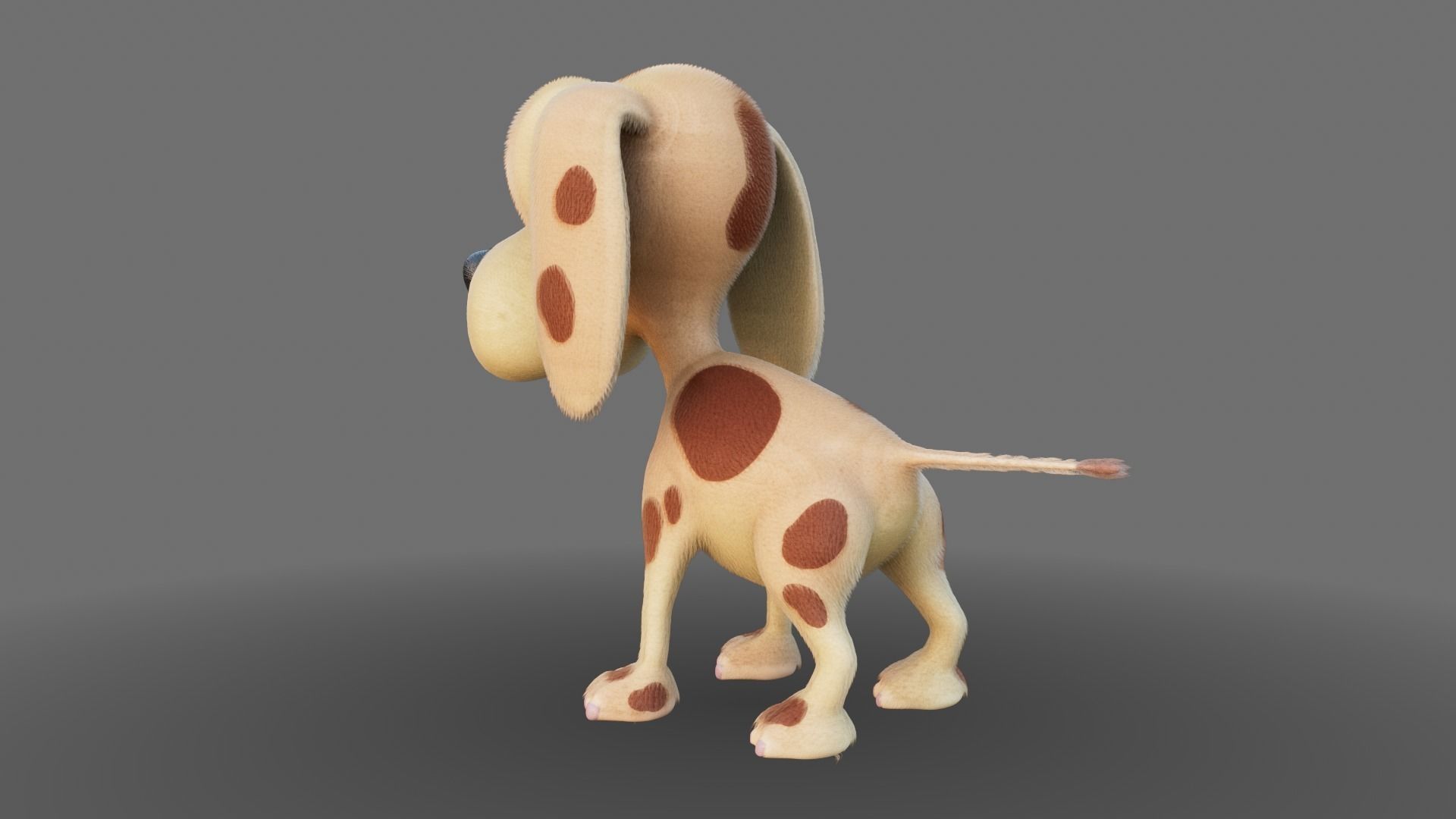 Cartoon Dog RIGGED 3D model rigged | CGTrader