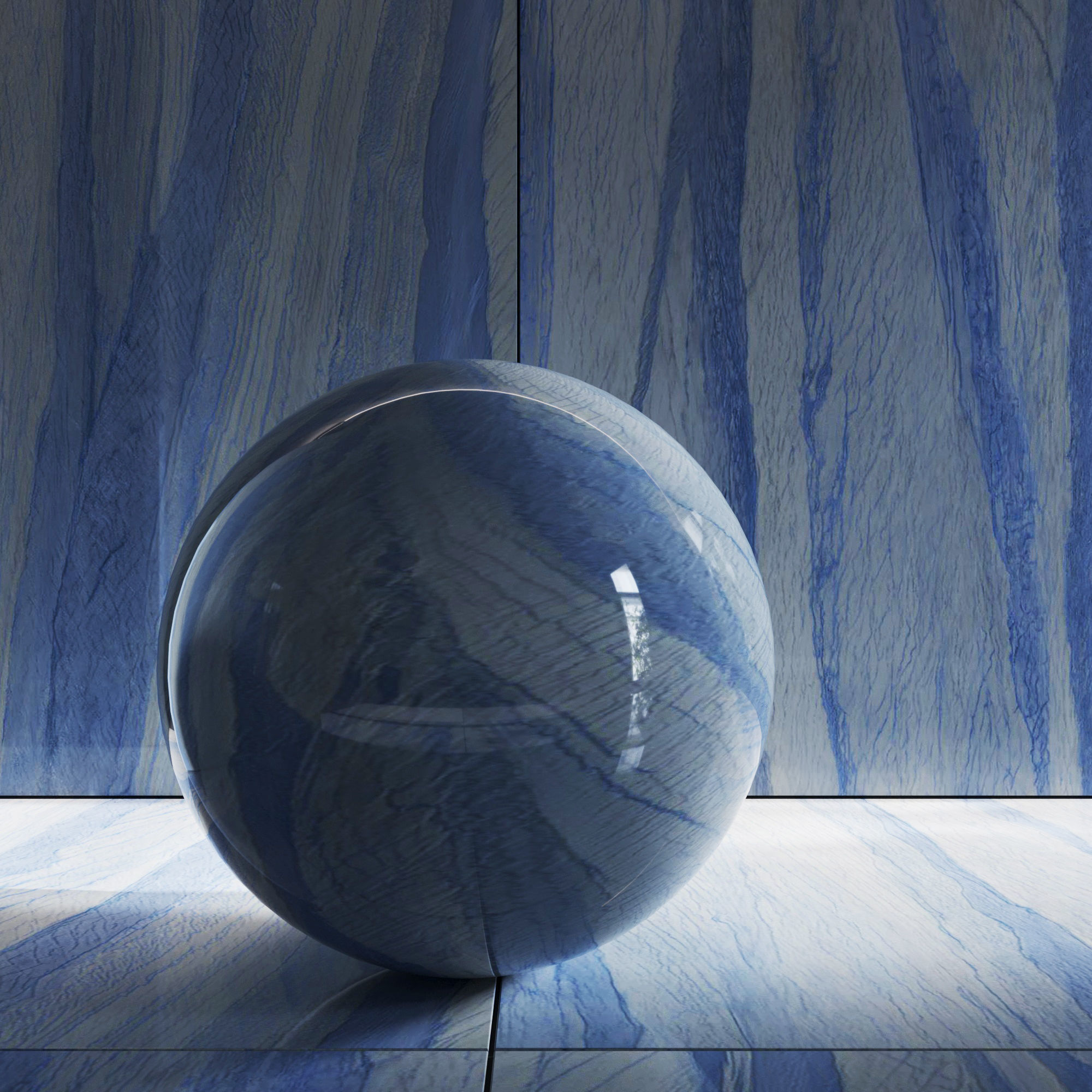 Azul macaubas porcelain stoneware tiles Texture | CGTrader