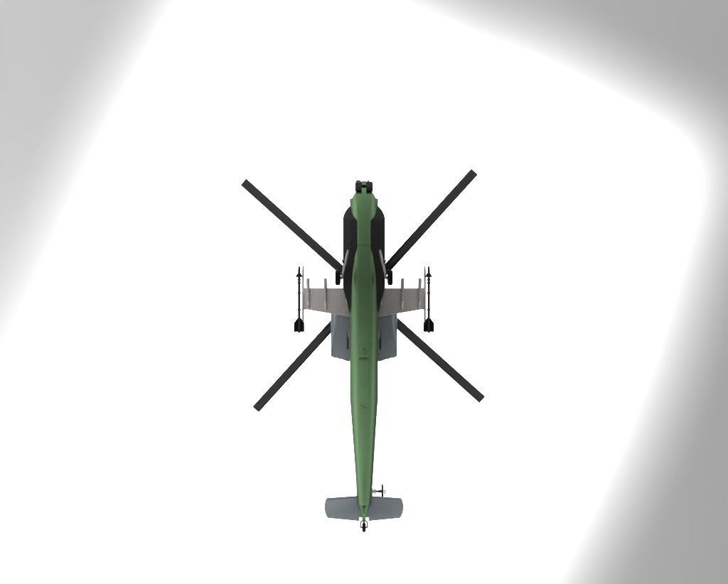 RC Apache Attack Helicopter Design 3D Printer Model 3D model 3D ...