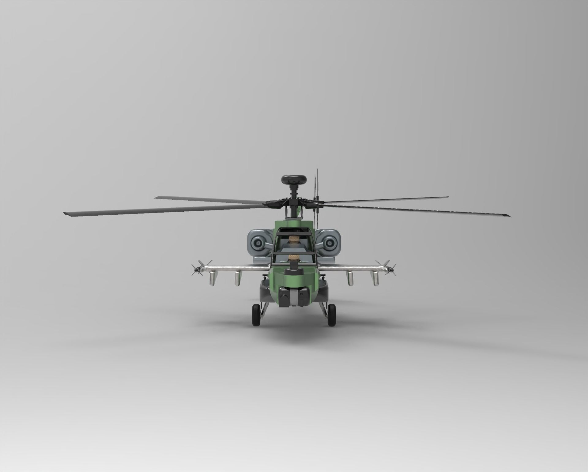 RC Apache Attack Helicopter Design 3D Printer Model 3D model 3D ...
