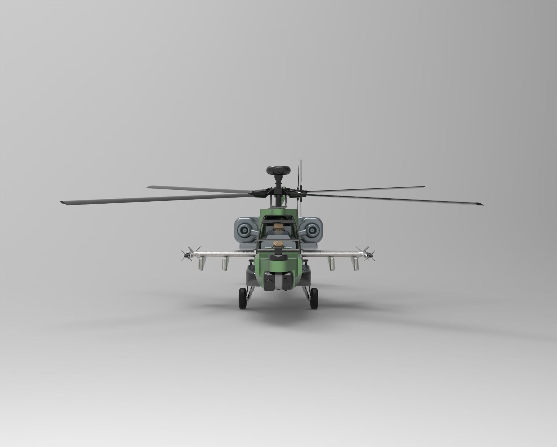RC Apache Attack Helicopter Design 3D Printer Model 3D model 3D ...