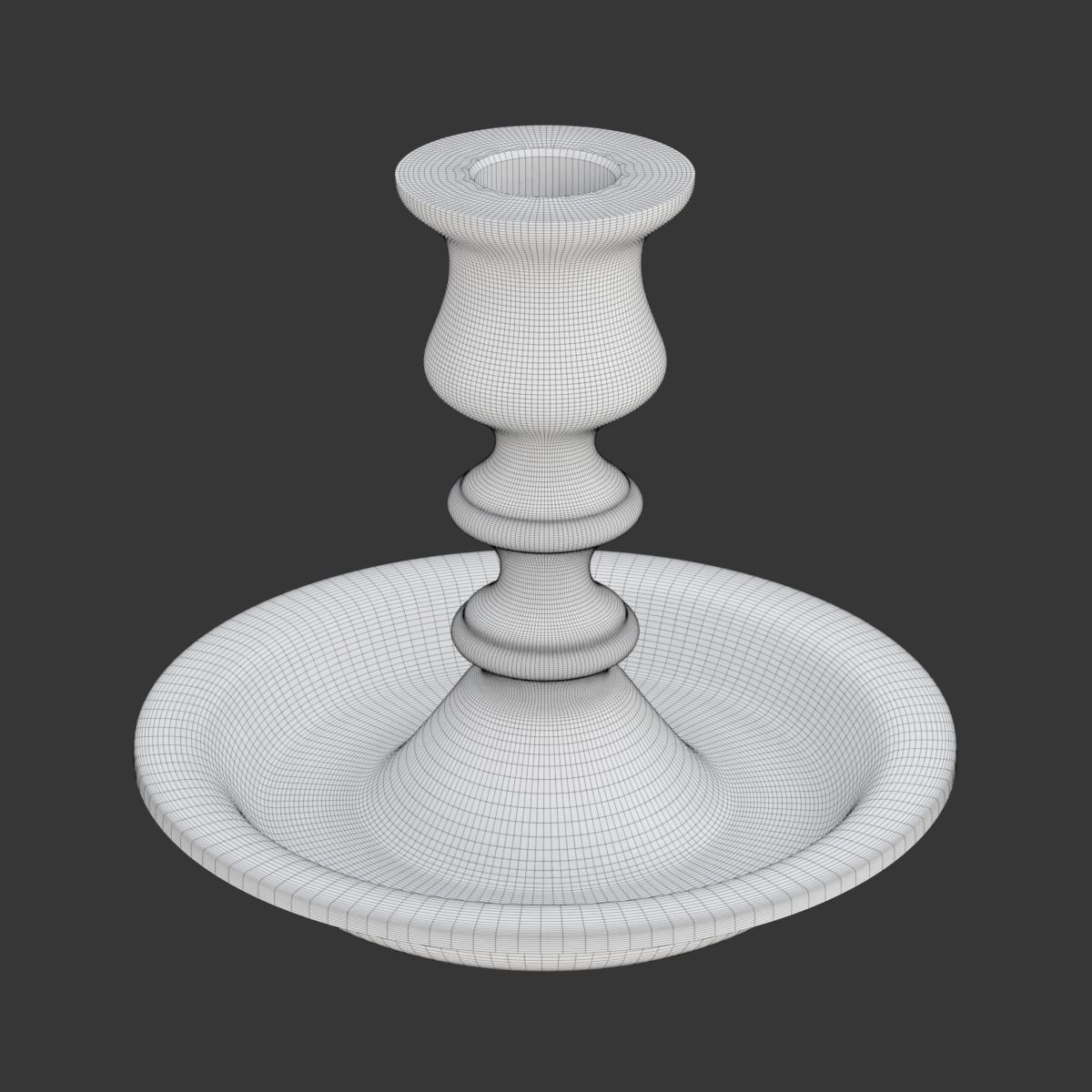 Printable Candle 3D model 3D printable | CGTrader