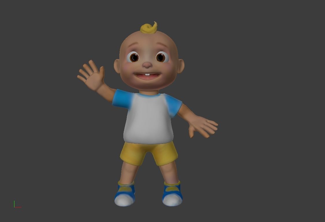 JJ Cocomelon Fan Art 3D model 3D printable | CGTrader