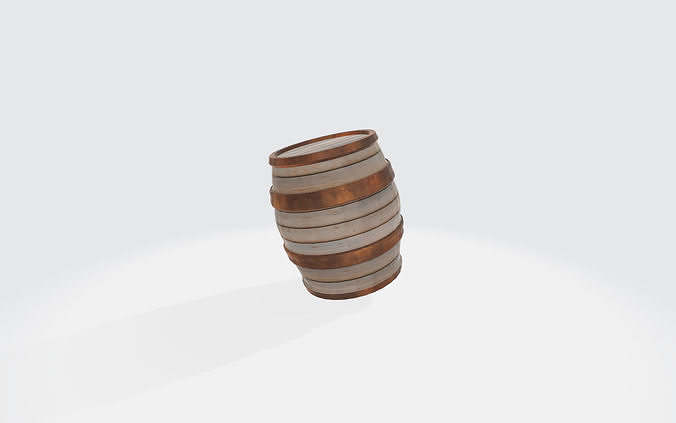 3D Model Barrel - Keg - FBX Format 3D model | CGTrader