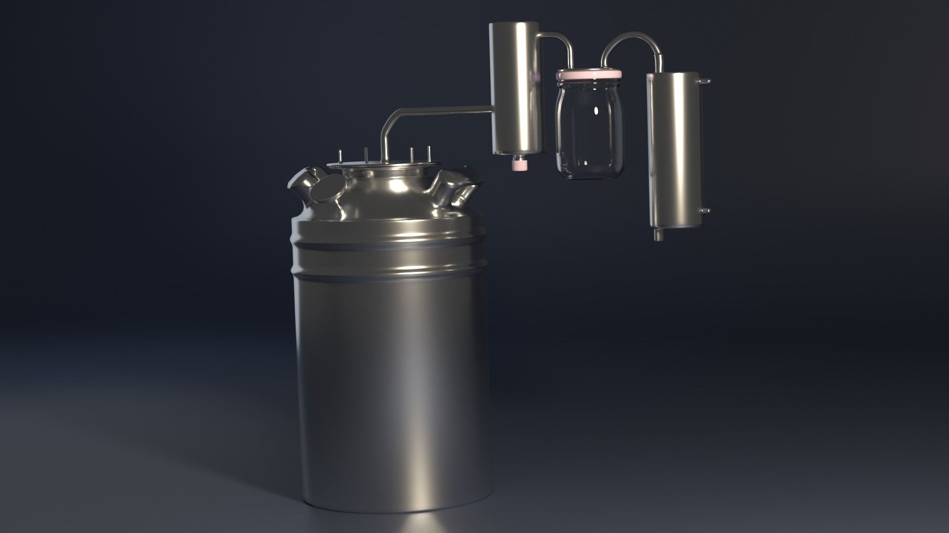Alcohol Machine 3D model | CGTrader