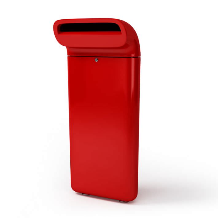 Red Modern Mailbox 3D model | CGTrader