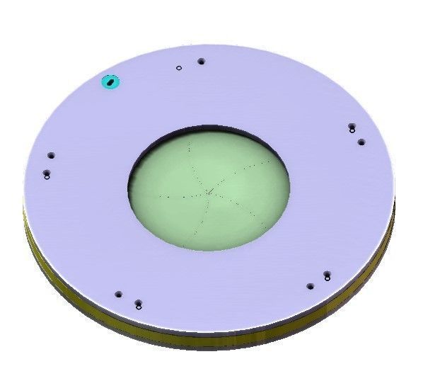 3DP5BLROD70A Mechanical Iris shutter diyidea mechanism aperture 3D ...