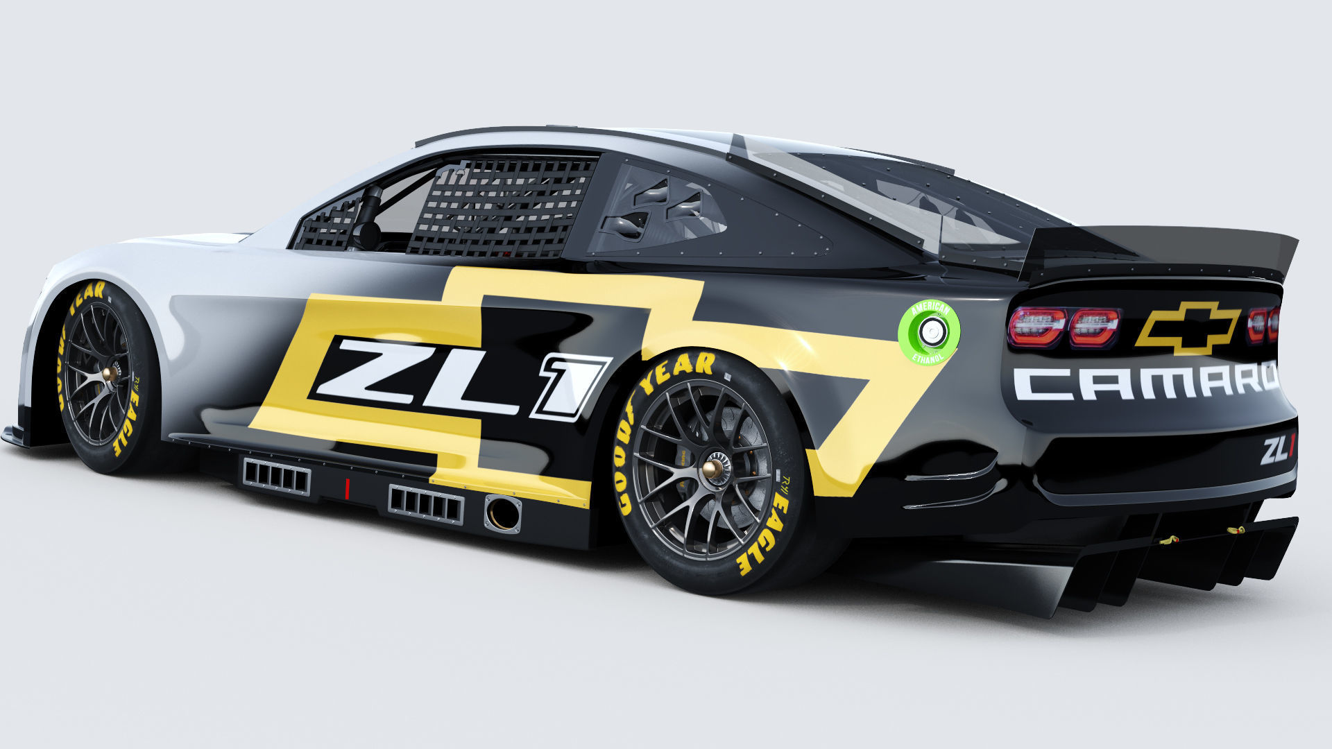 Chevrolet Camaro Nascar NextGen 2022 Template 3D model | CGTrader