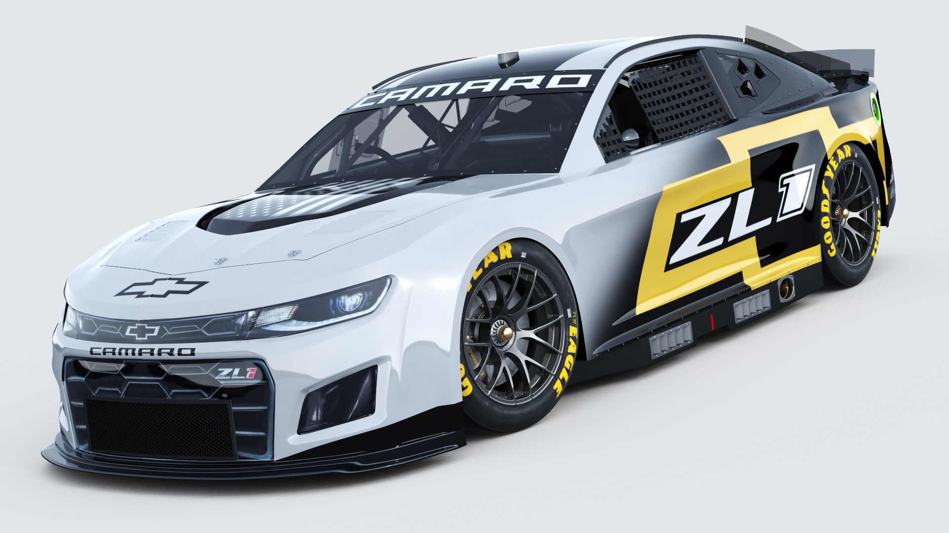 Chevrolet Camaro Nascar NextGen 2022 Template 3D model | CGTrader