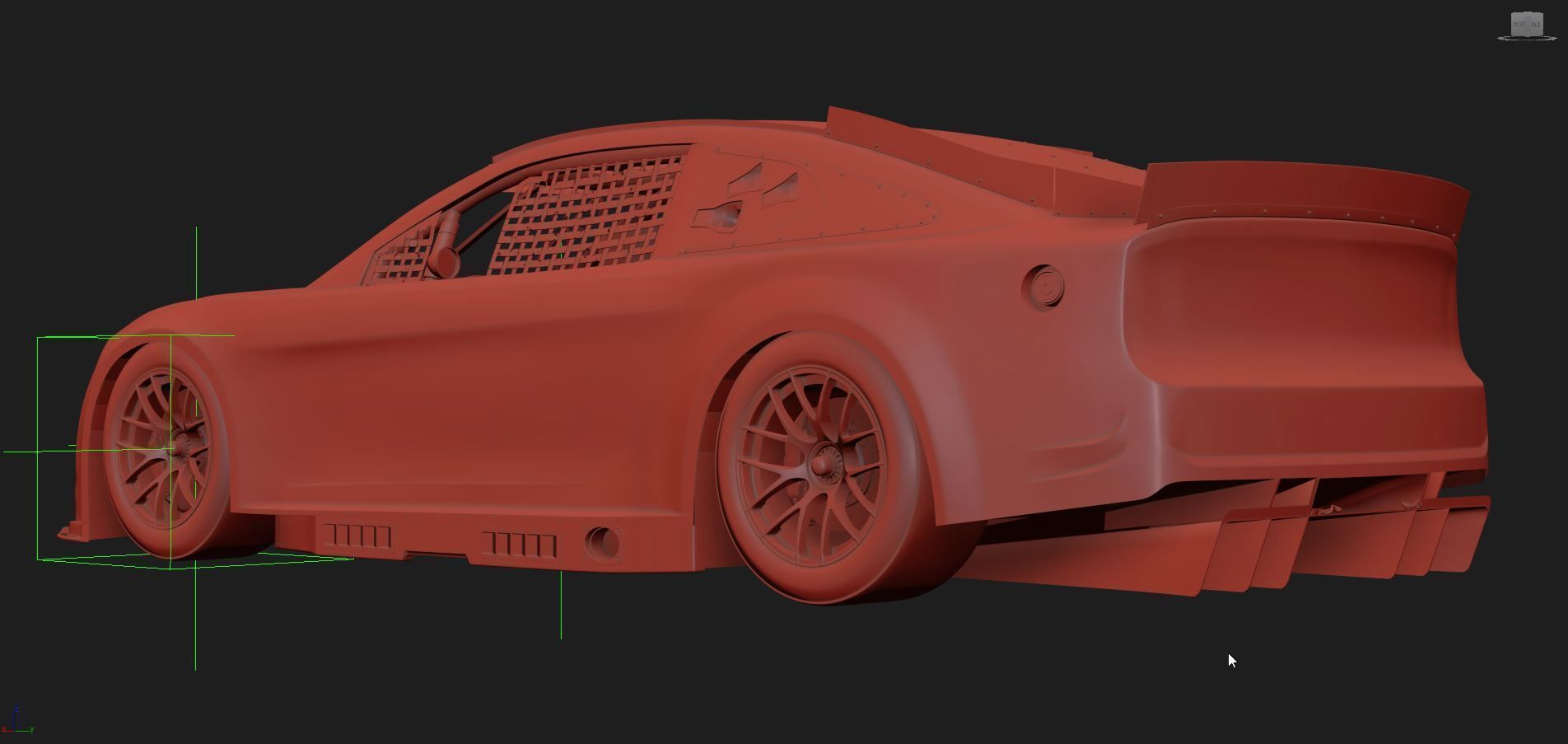 Chevrolet Camaro Nascar NextGen 2022 Template 3D model | CGTrader