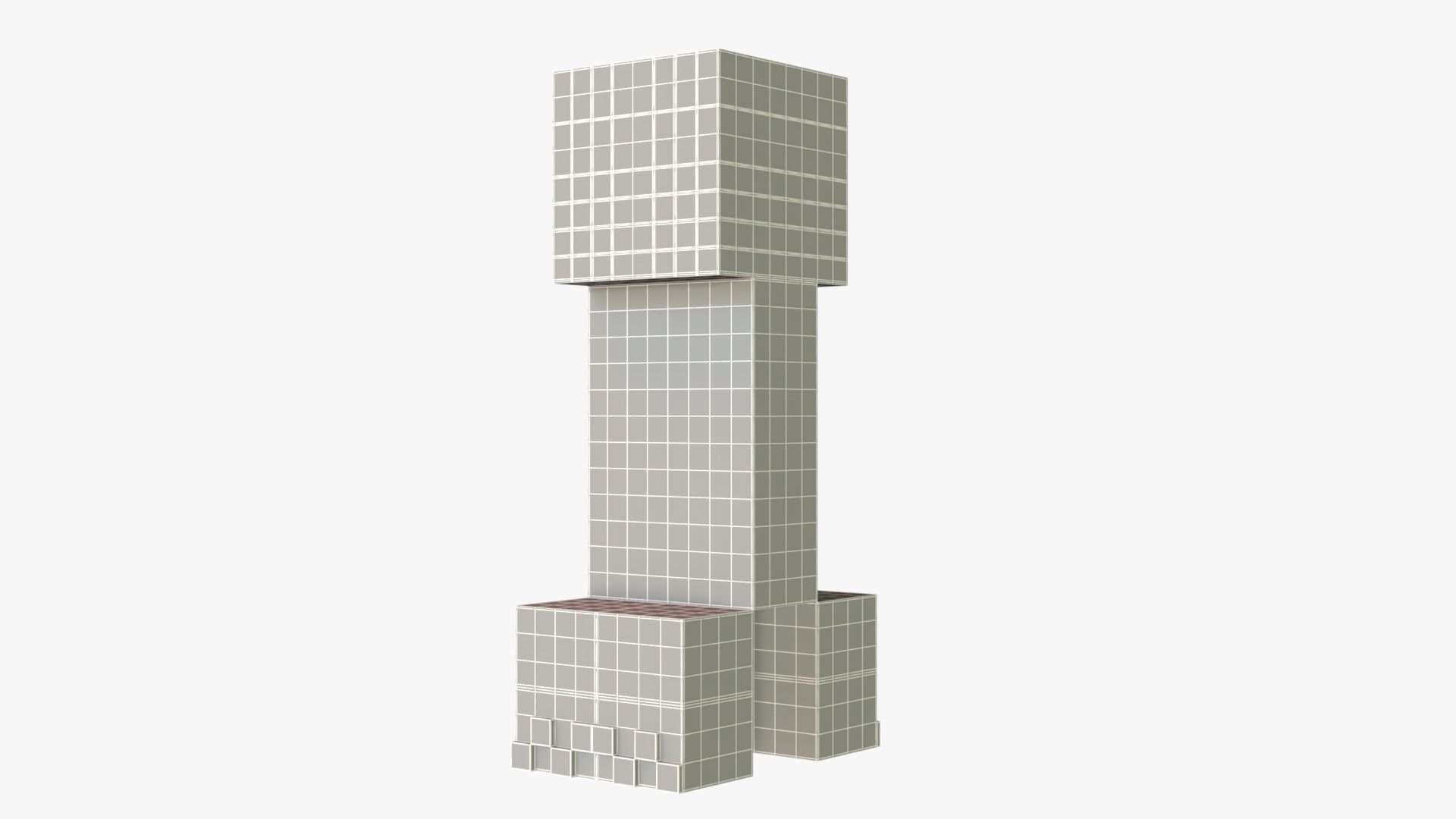 3D model Minecraft Creeper VR / AR / low-poly | CGTrader