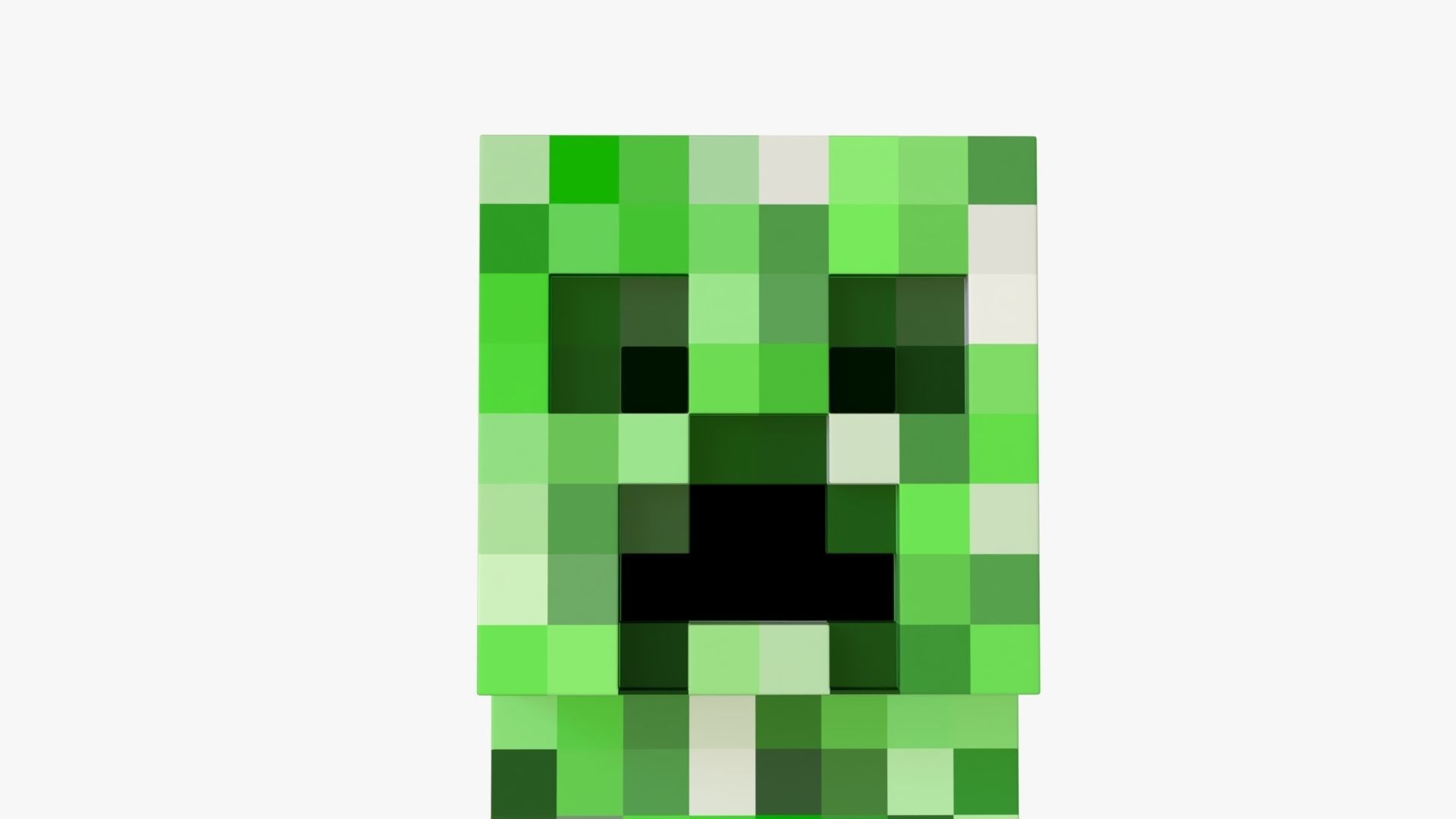3D model Minecraft Creeper VR / AR / low-poly | CGTrader