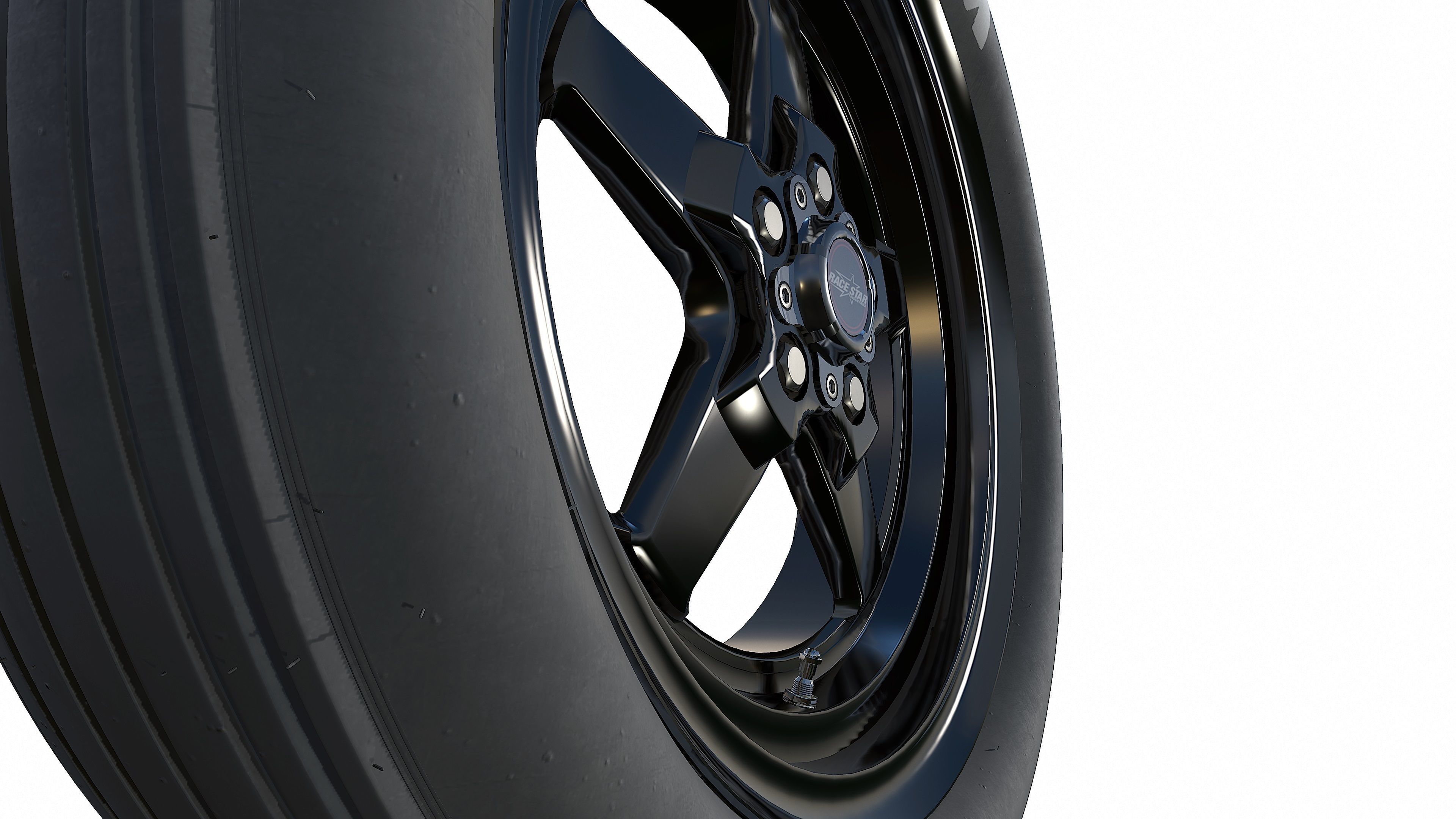 Wheel Race Star Drag Star 3D model | CGTrader
