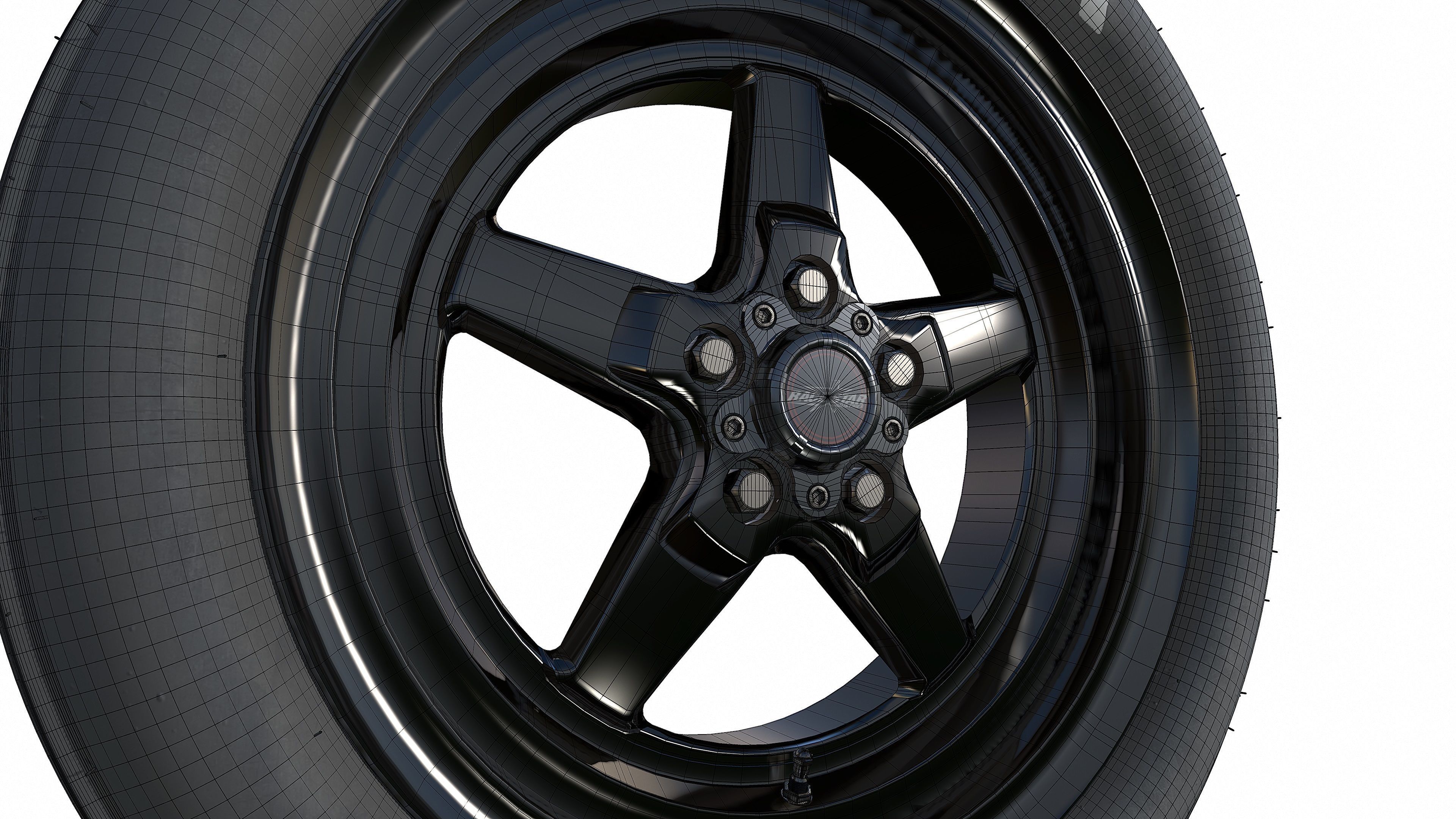 Wheel Race Star Drag Star 3D model | CGTrader