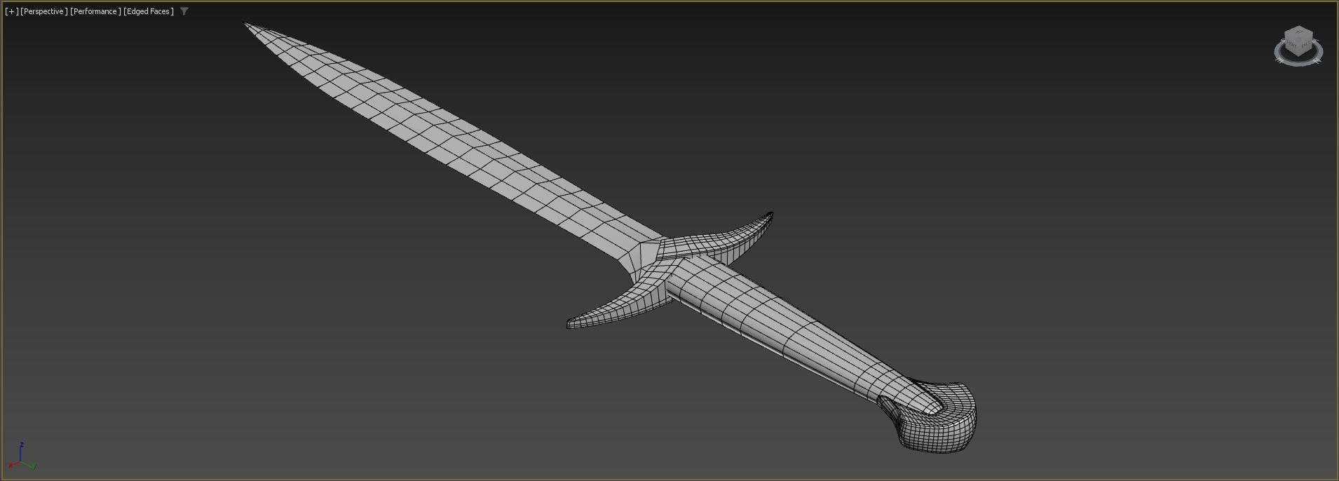 3D model Sting Dagger from LOTR and The Hobbit VR / AR / low-poly ...