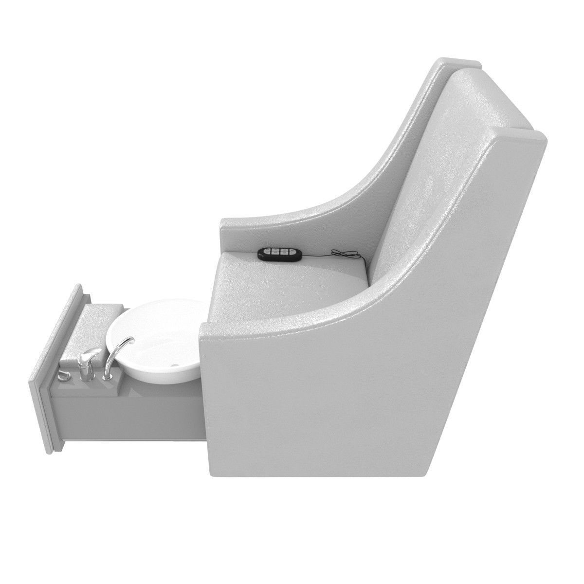 Salon Furniture Modern Wing Pedicure Spa Chair 3D model | CGTrader