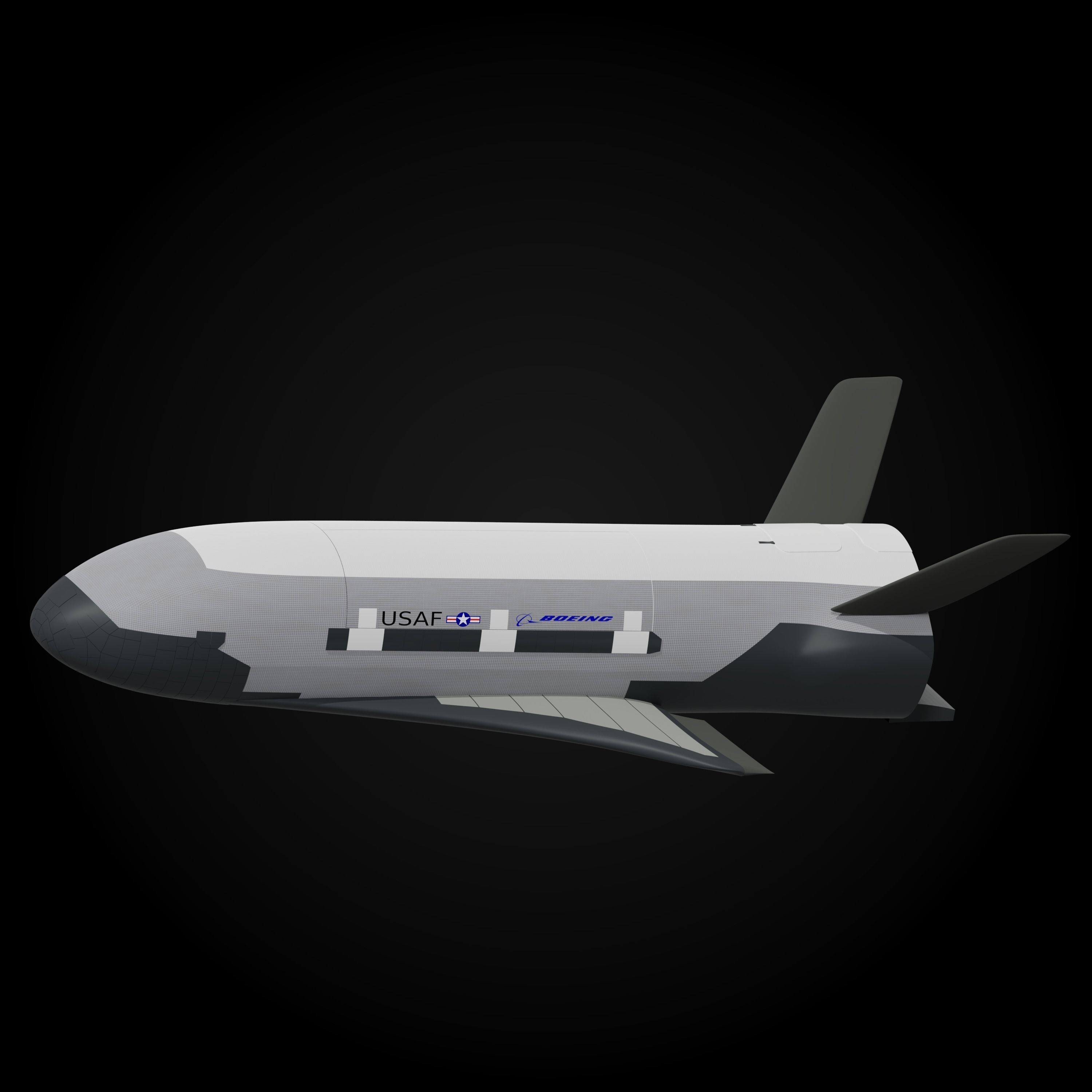 X-37B Spaceplane 3D model | CGTrader