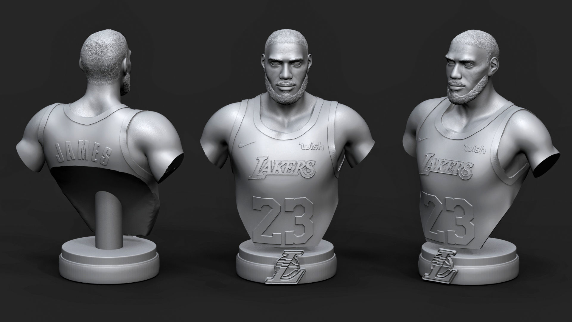 Lebron James 3D printable collection | CGTrader