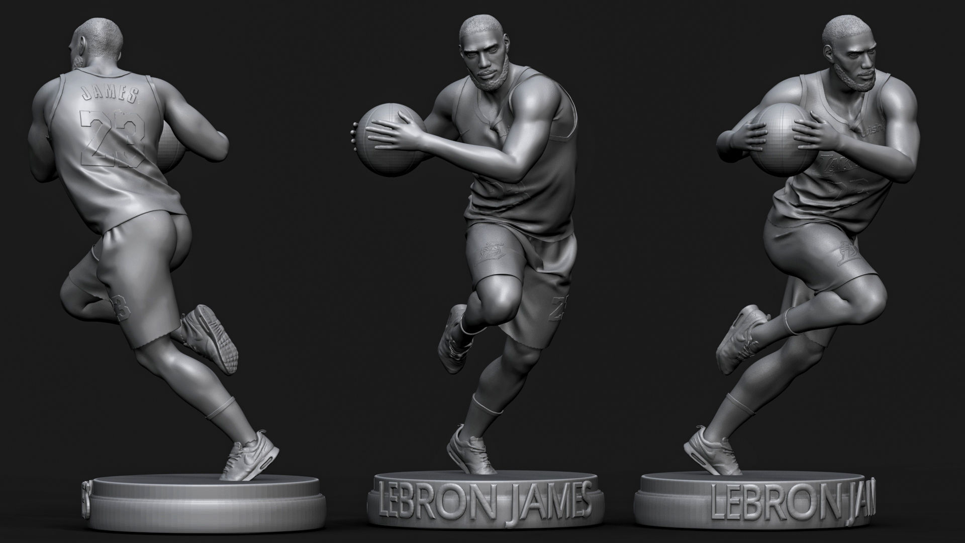 Lebron James 3D printable collection | CGTrader