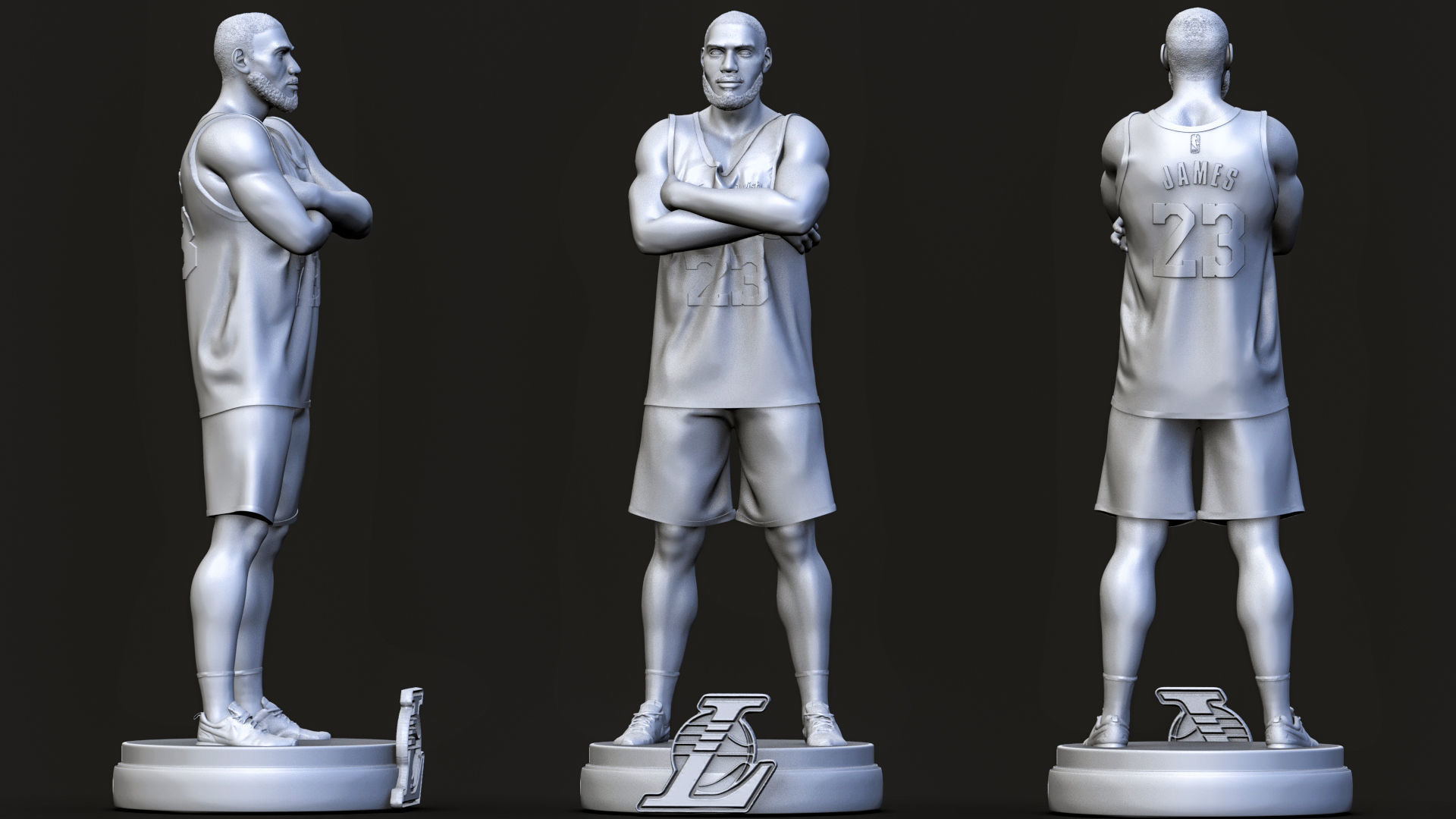 Lebron James 3D printable collection | CGTrader
