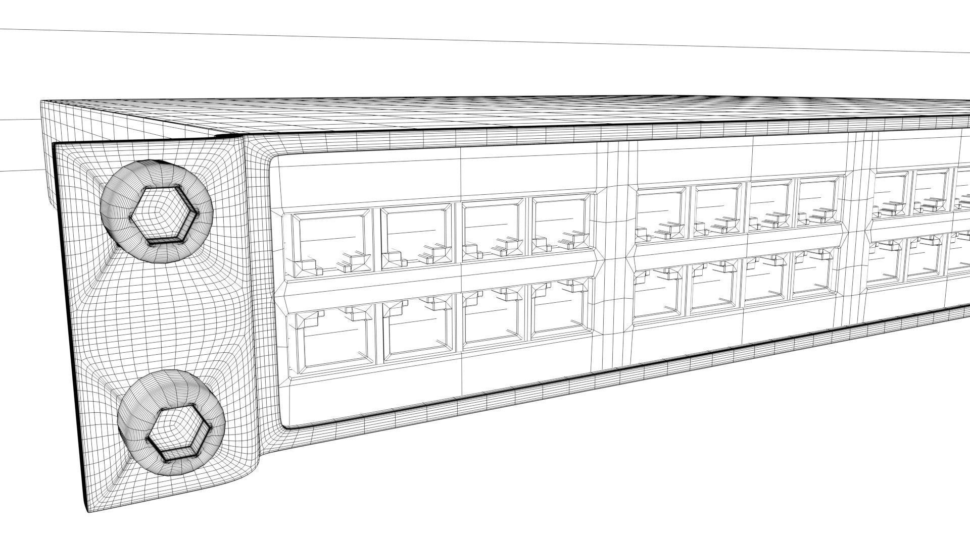 Host machine chassis storage model 3D model | CGTrader