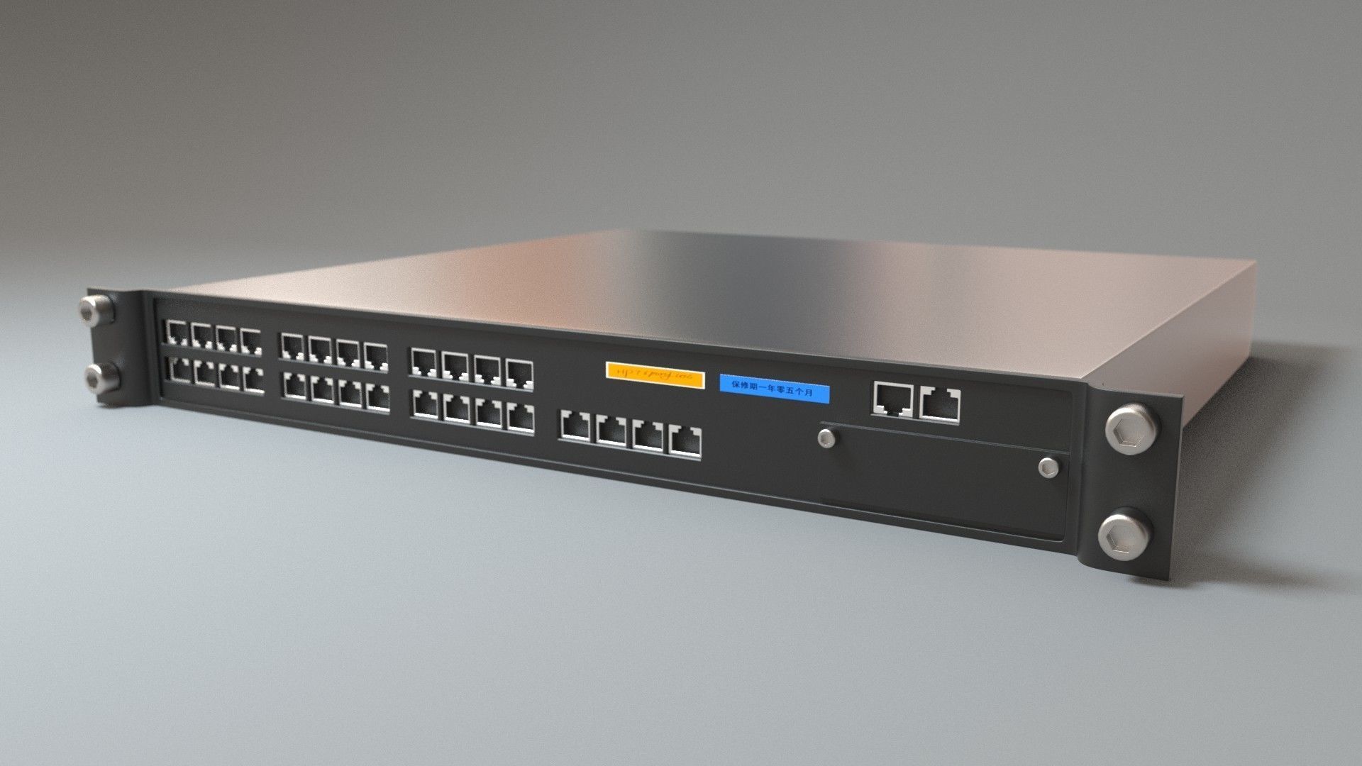 Host machine chassis storage model 3D model | CGTrader