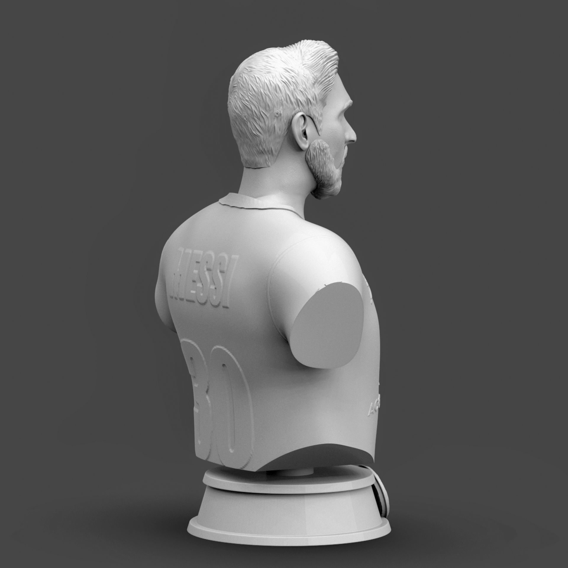 Messi 3D Printable 2 3D model 3D printable | CGTrader