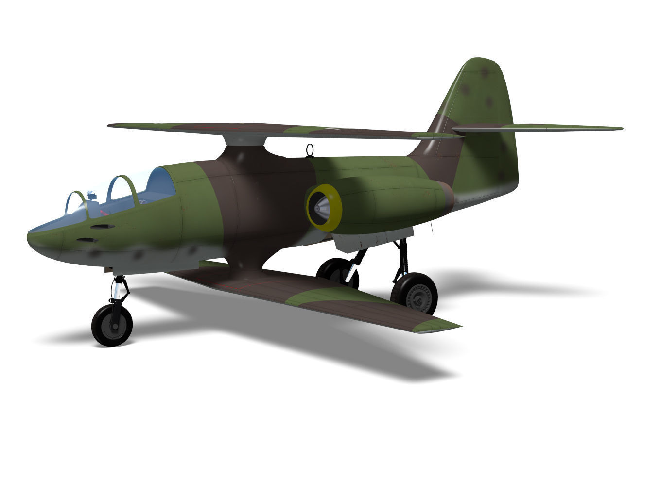 Messerschmitt P1109 3D model | CGTrader