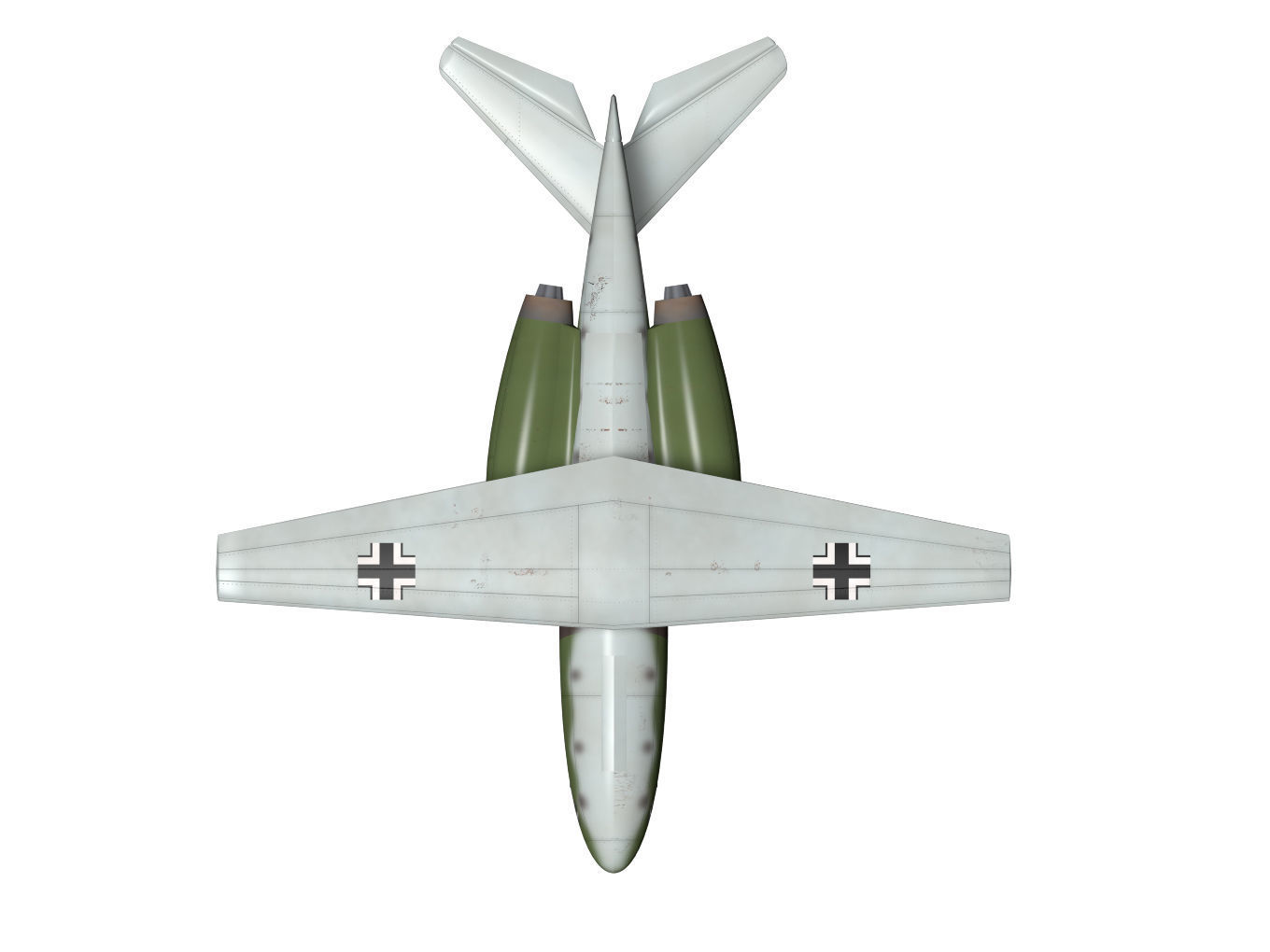 Messerschmitt P1109 3D model | CGTrader