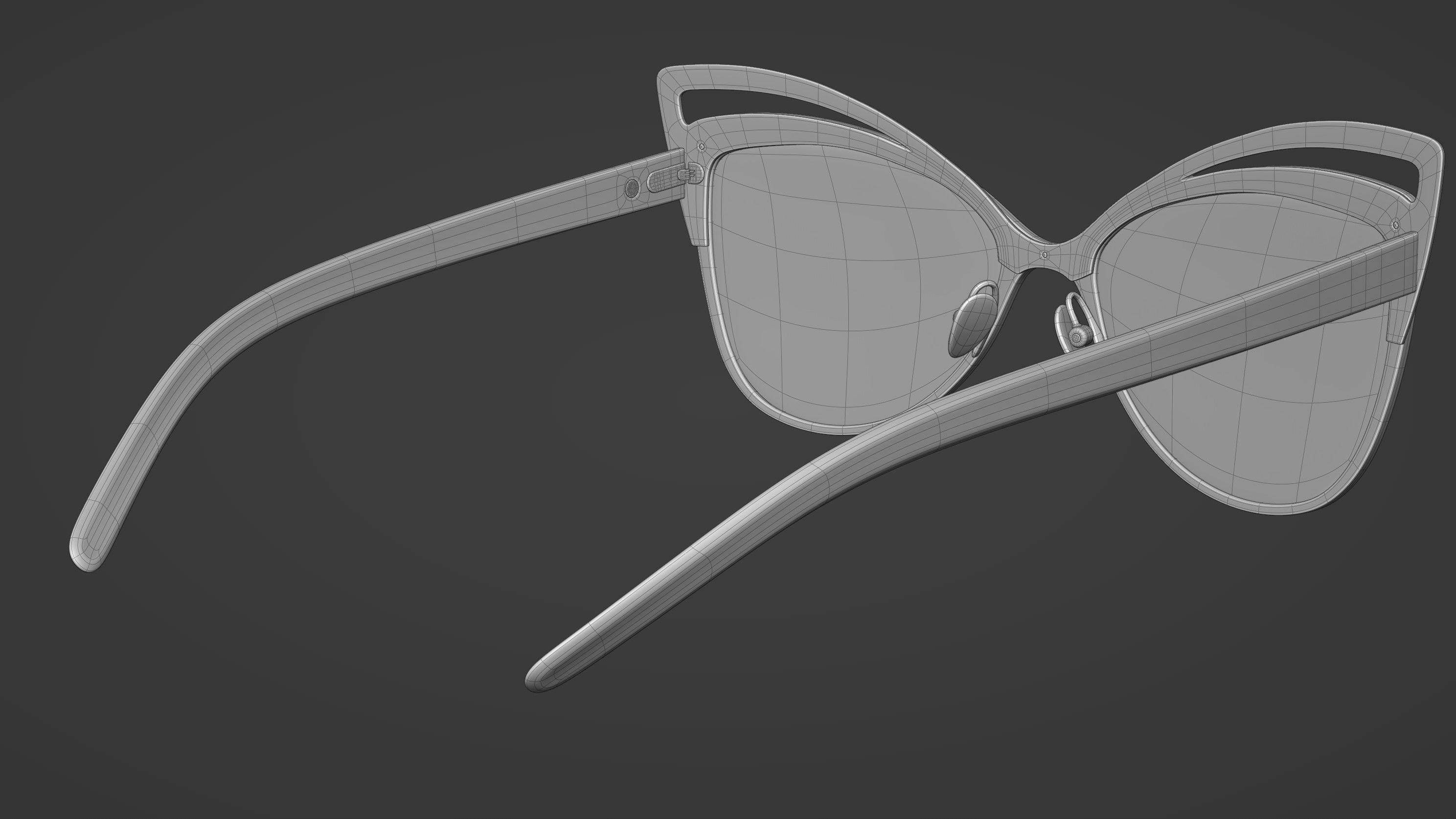Matrix Resurrections Lexy Sunglasses 3D model | CGTrader