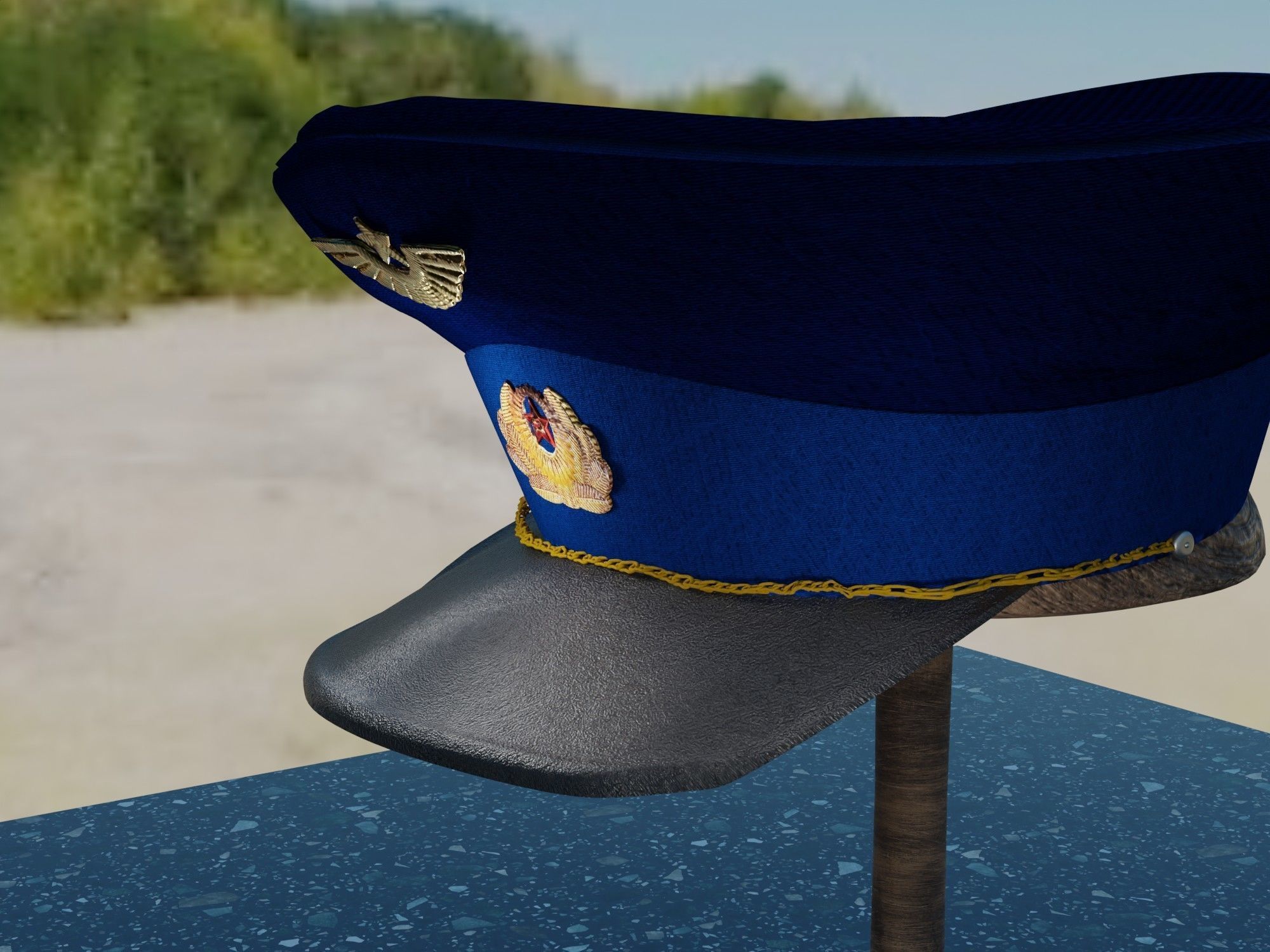 Flying cap 3D model | CGTrader