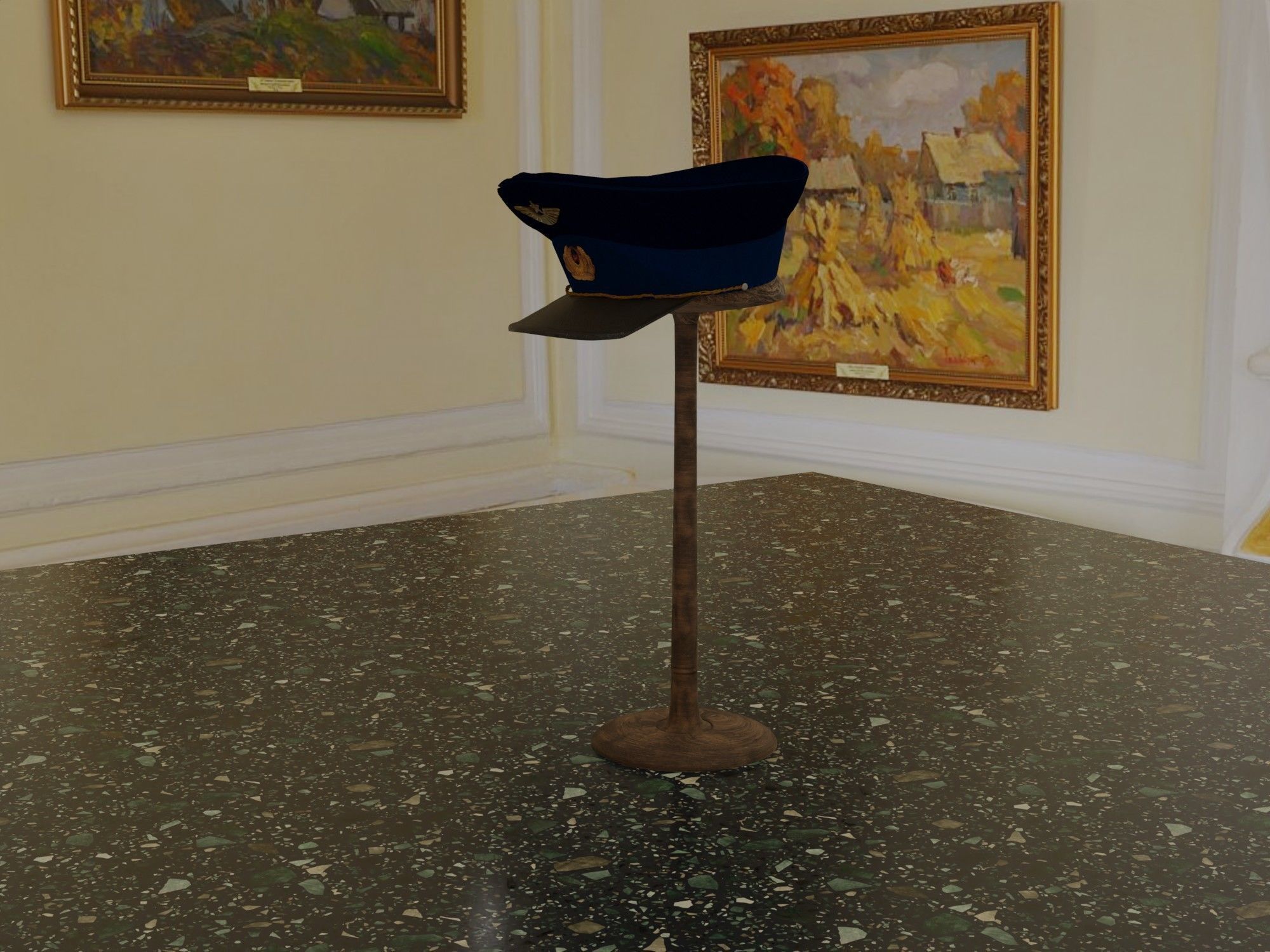 Flying cap 3D model | CGTrader