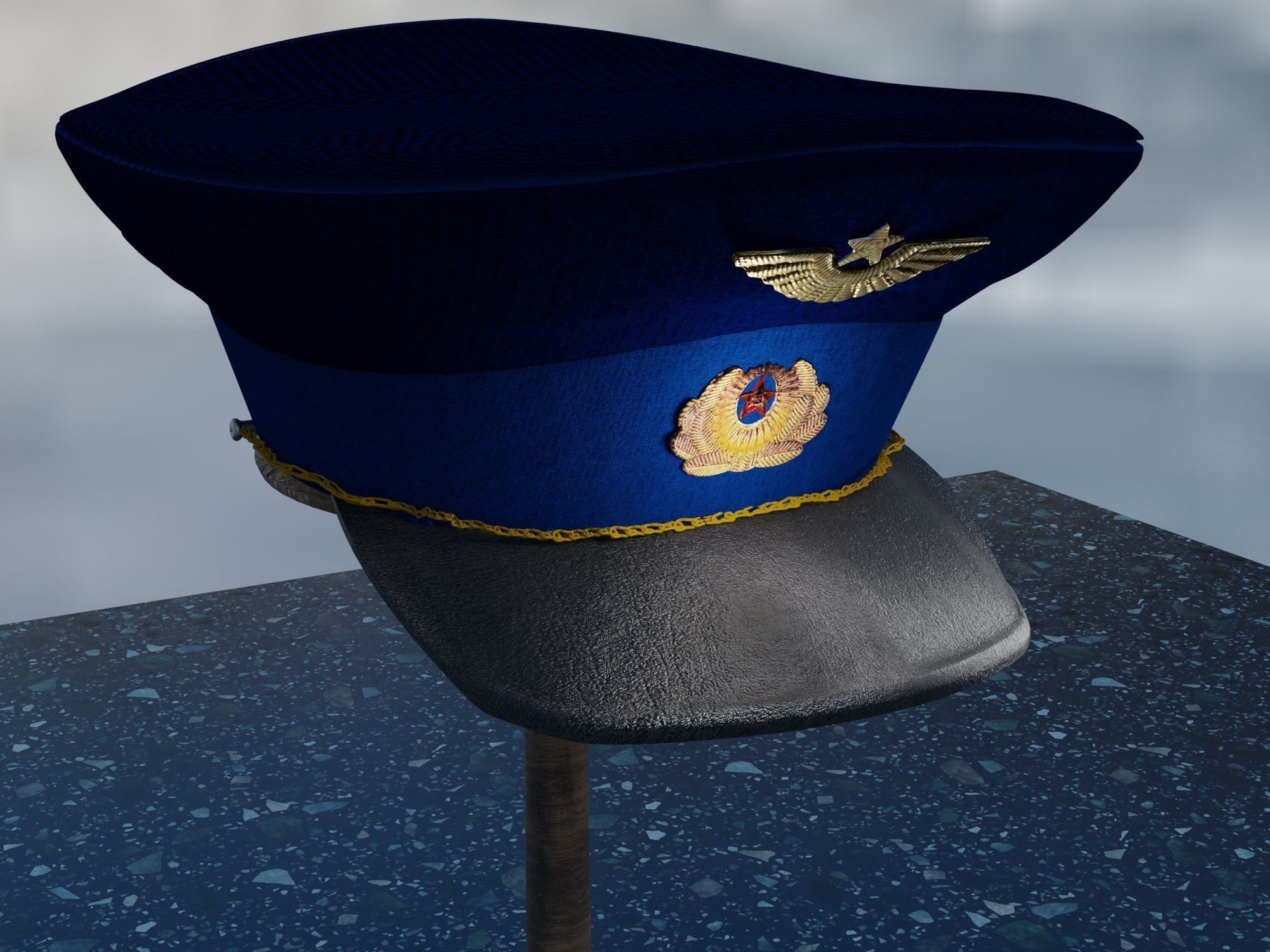 Flying cap 3D model | CGTrader