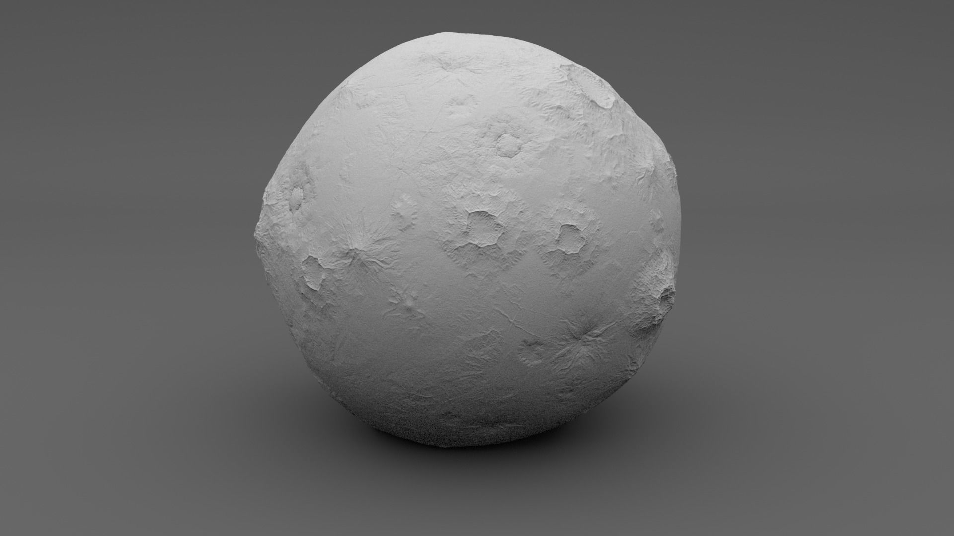 Luna - moon free 3D model 3D printable | CGTrader