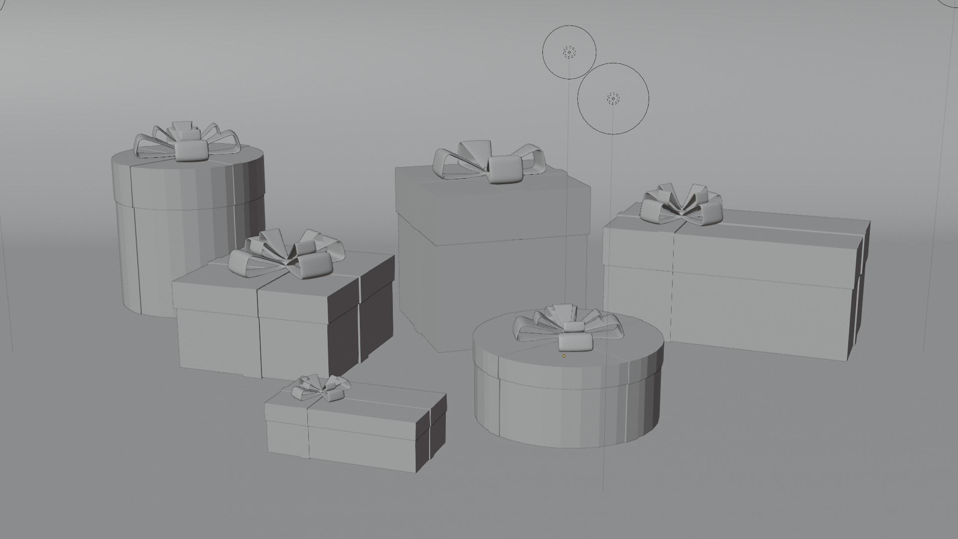 3D rendering gift wrapping free VR / AR / low-poly 3D model | CGTrader