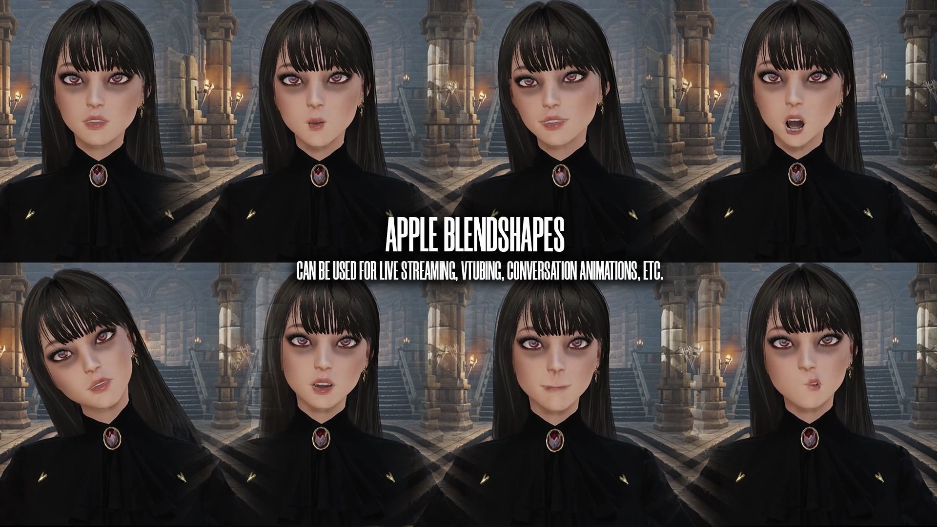 3D model Vampire Girl - Game Ready VR / AR / low-poly rigged | CGTrader