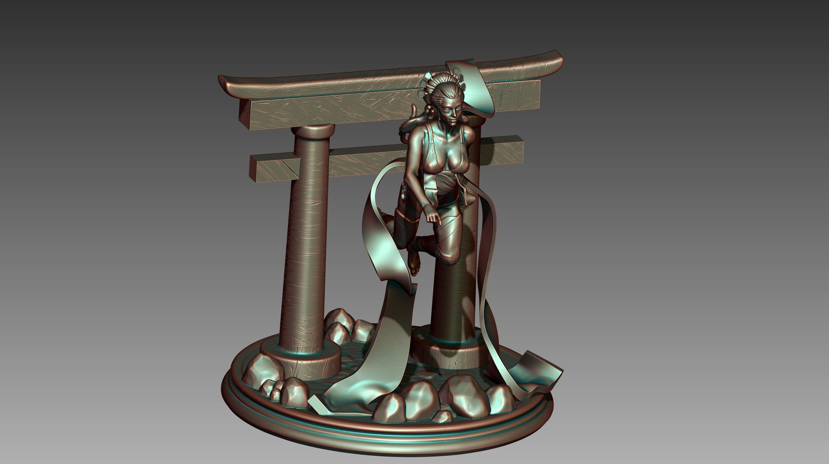 daki demon slayer 3D model 3D printable | CGTrader